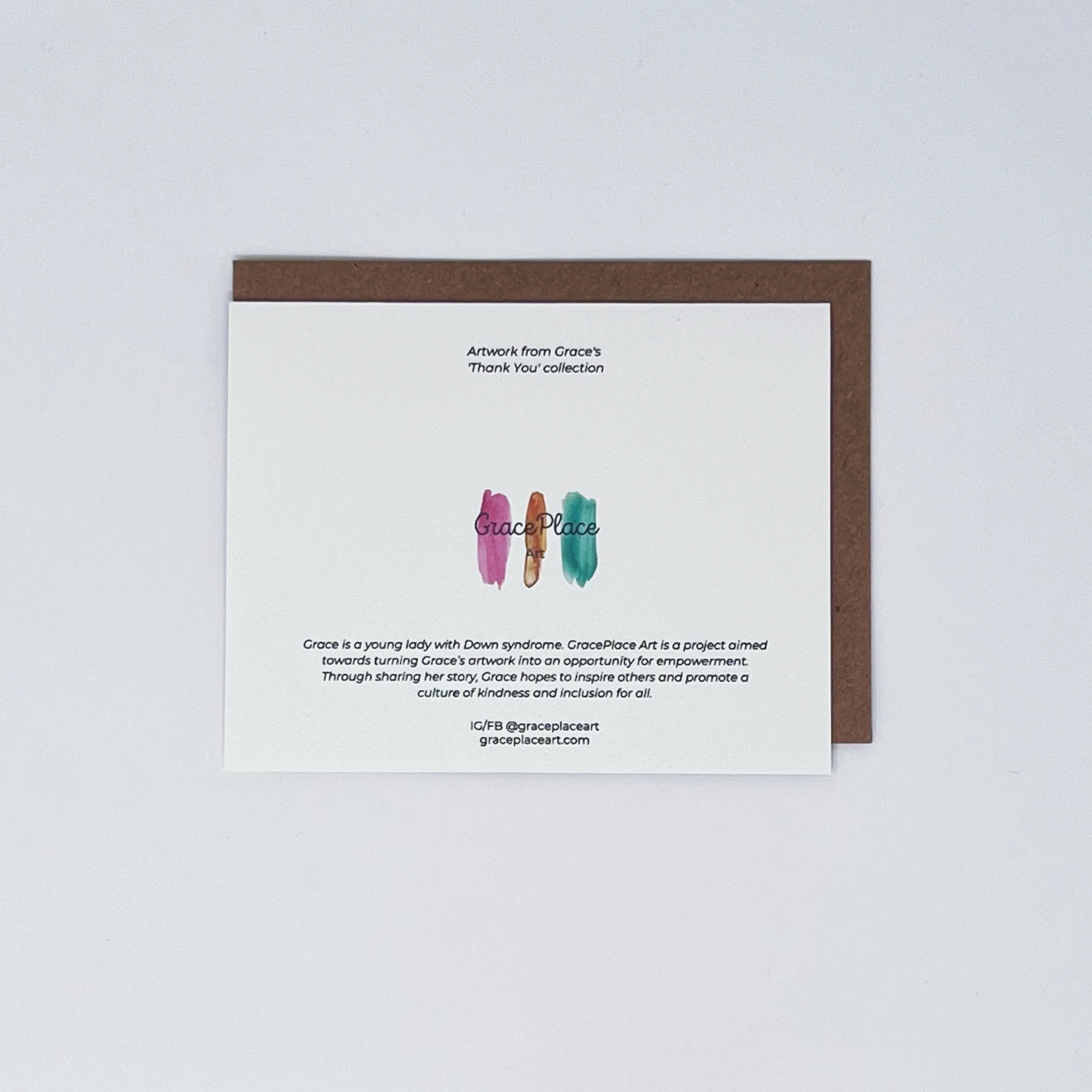'Thank You' Card Collection — GracePlace Art