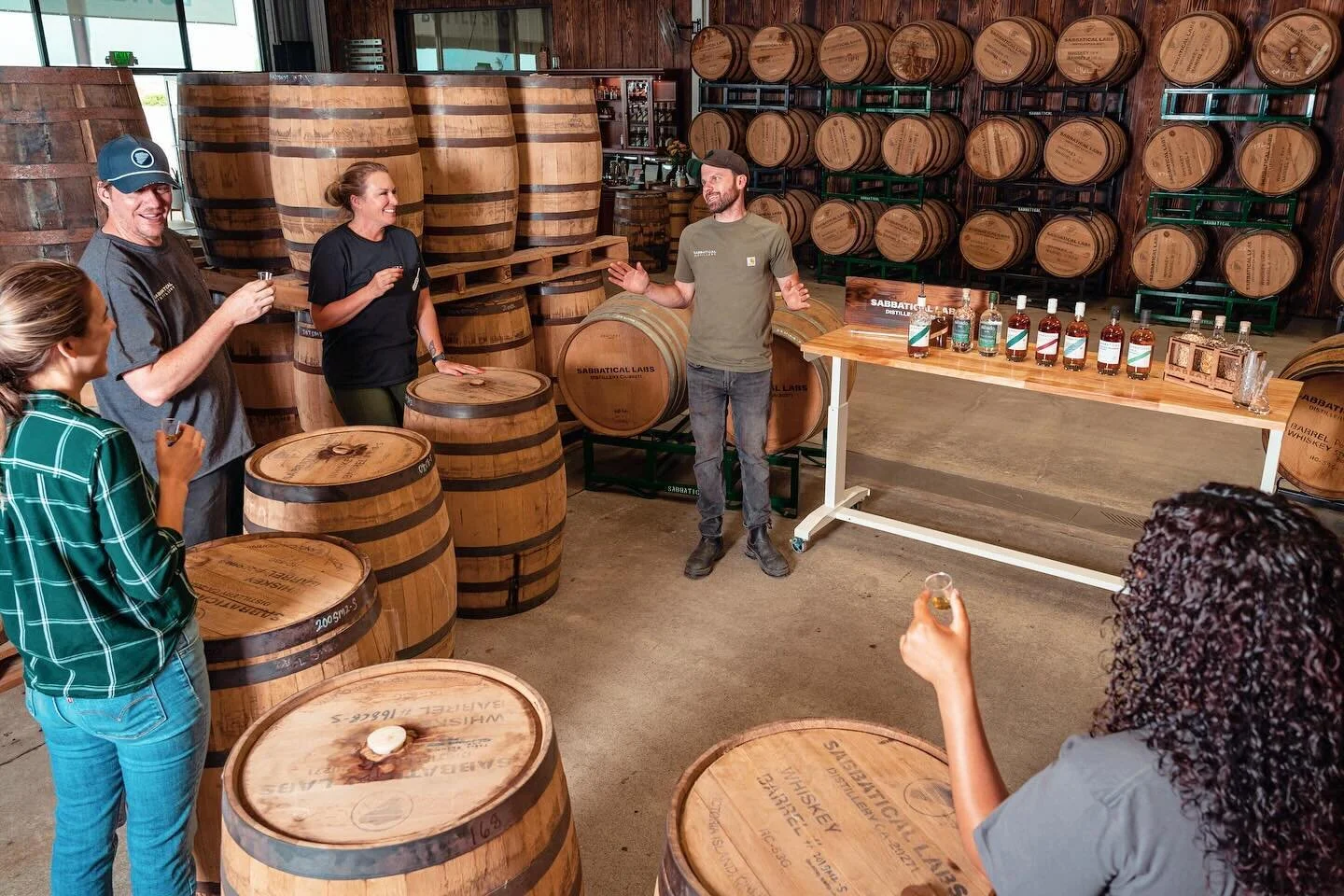 Contact & Distillery Visit at the Farm — Sabbatical