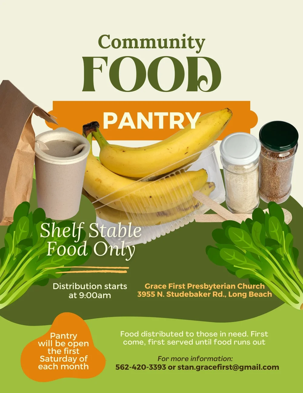 Food Pantry — Grace First Presbyterian Church