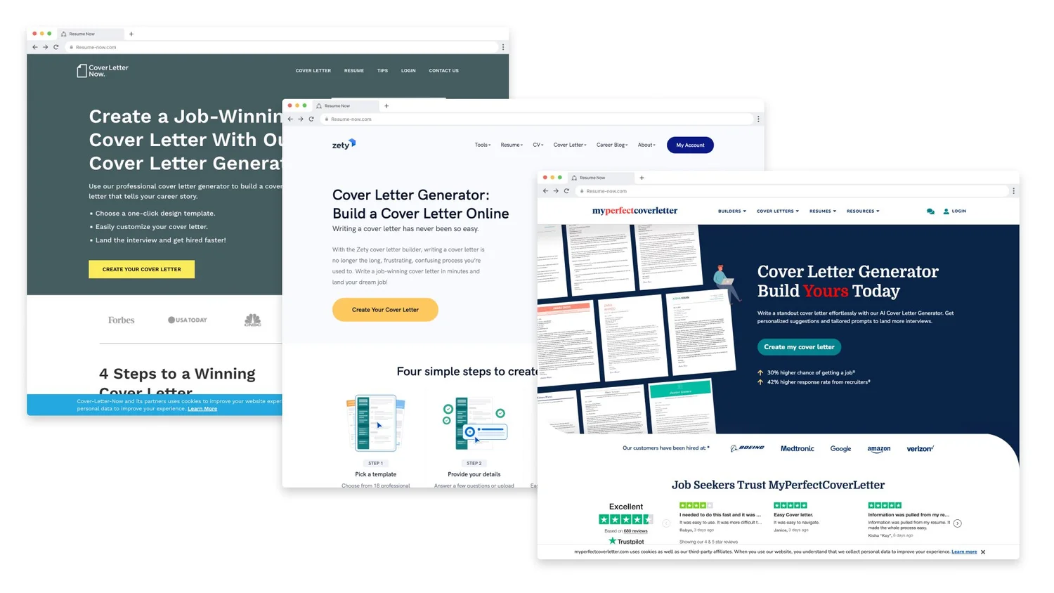 Cover Letter Builder — Ritzie Designs