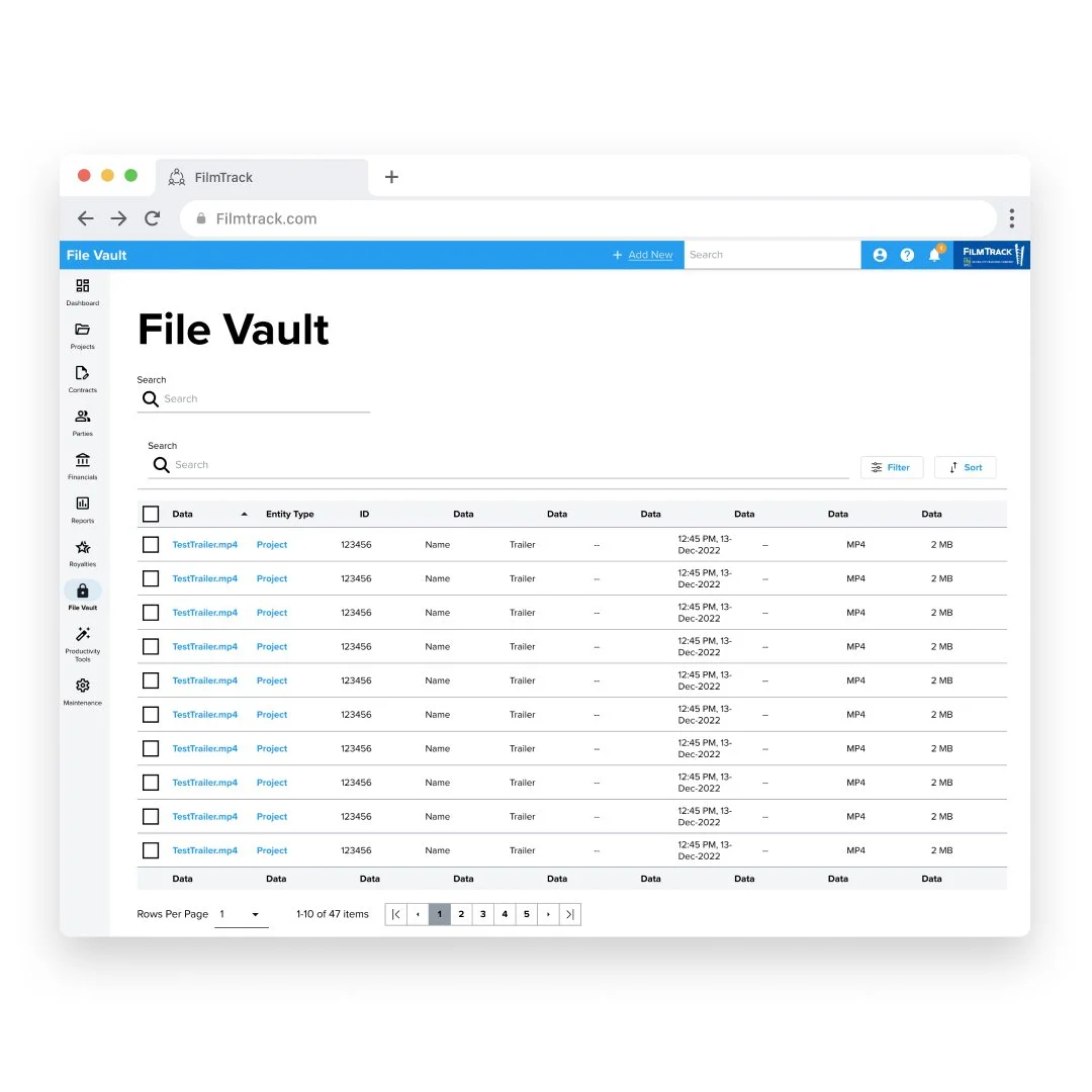 FilmTrack - Flagship Product — Ritzie Designs