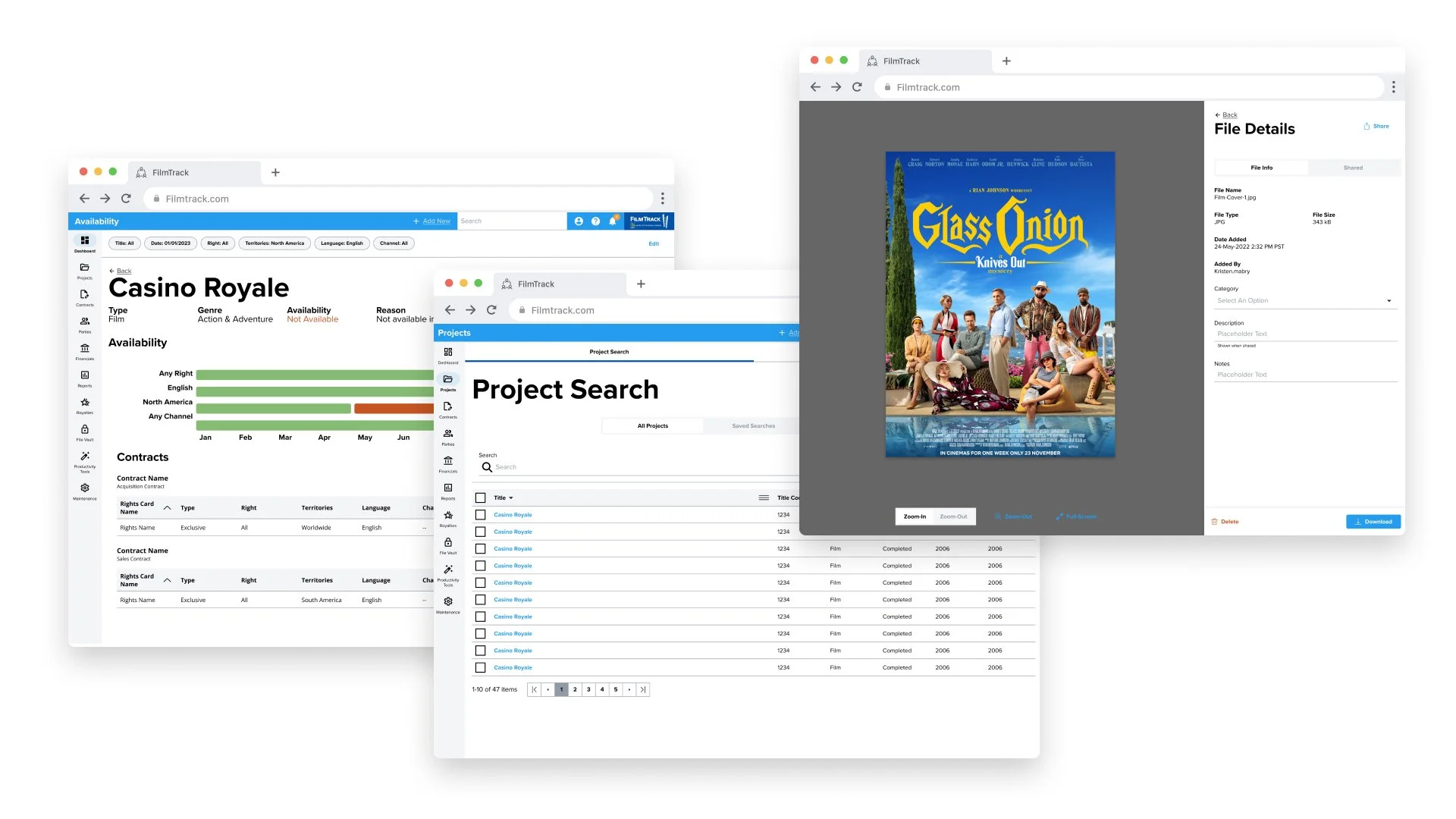 FilmTrack - Flagship Product — Ritzie Designs