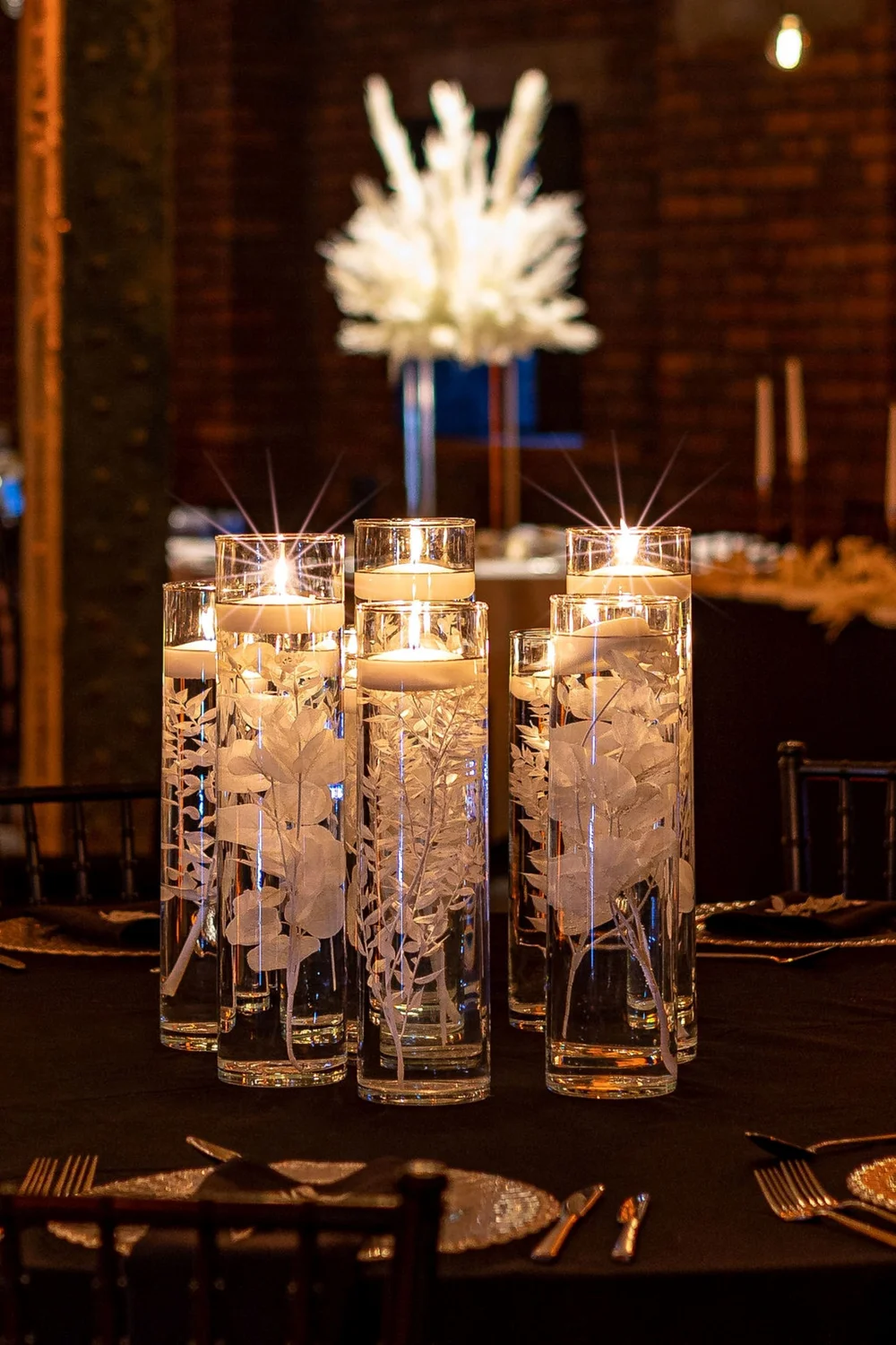 Cylinder wedding centerpieces 60 photos - Astyledwedding.com