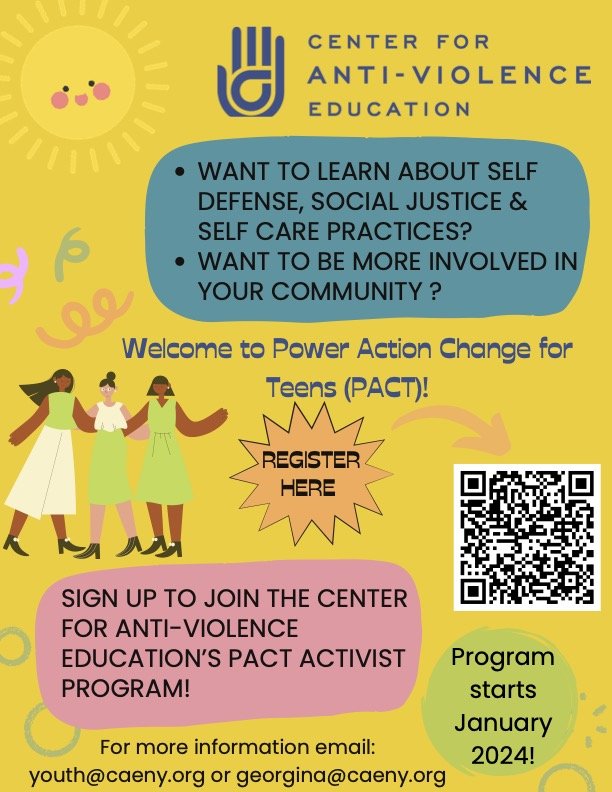 Youth Power — Center for Anti-Violence Education