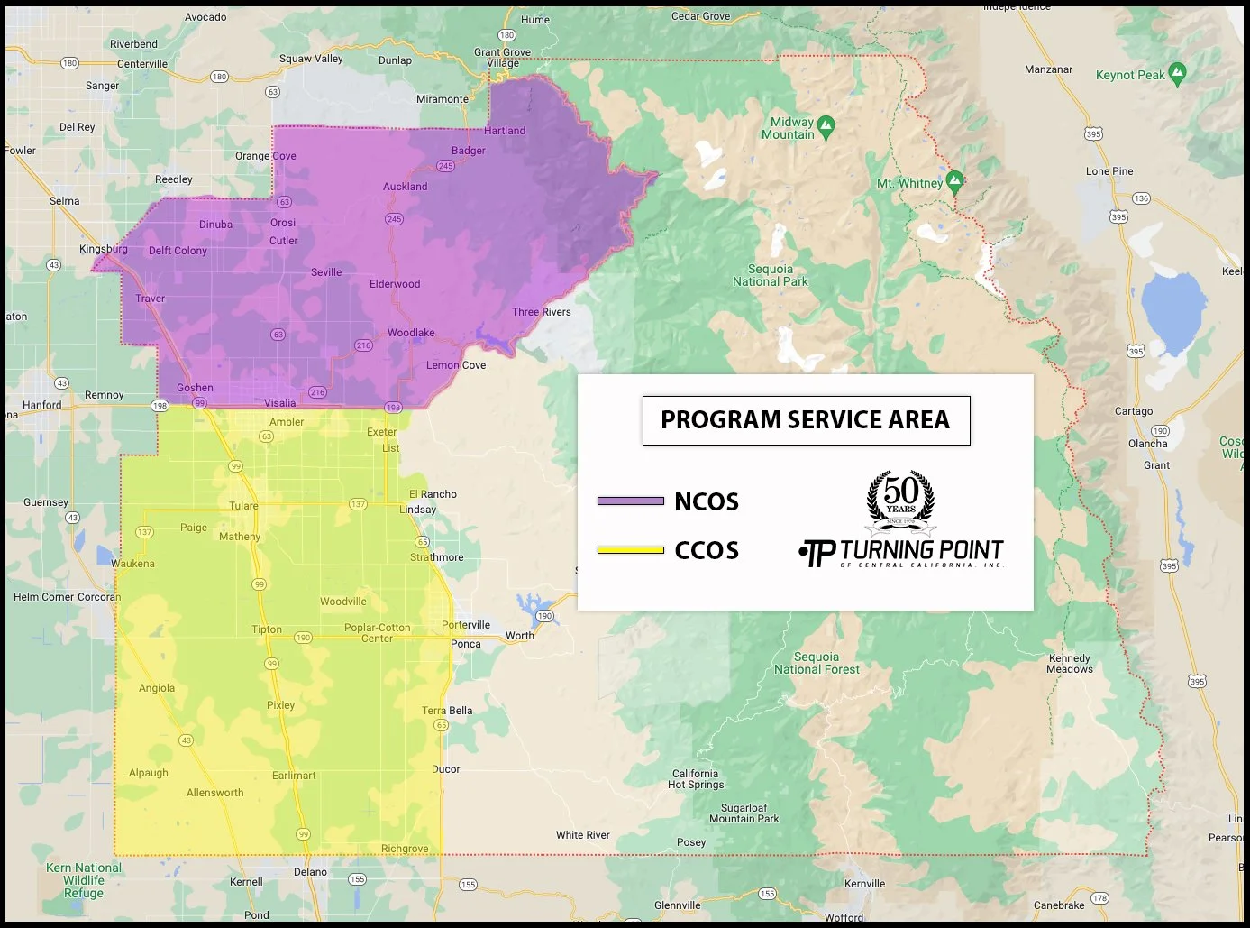 One-Stop — Turning Point of Central California, Inc.