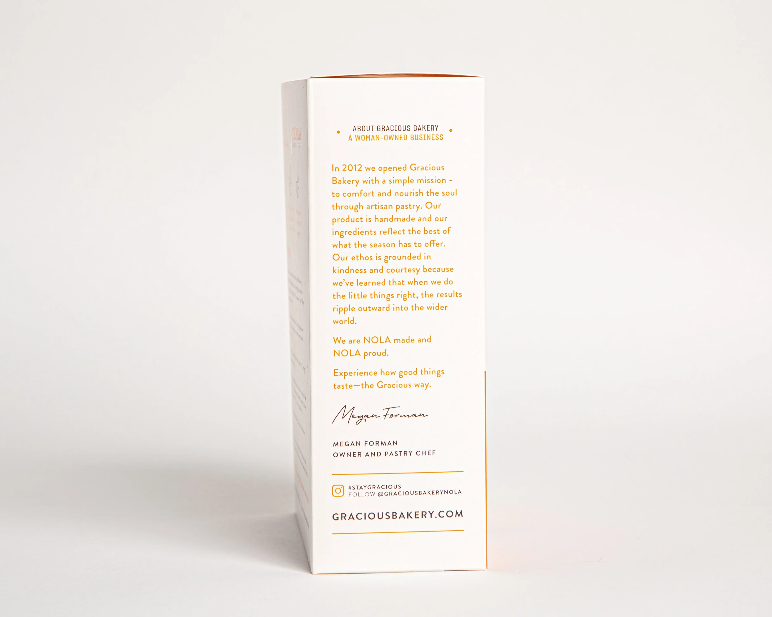 PANTRY — Gracious Bakery