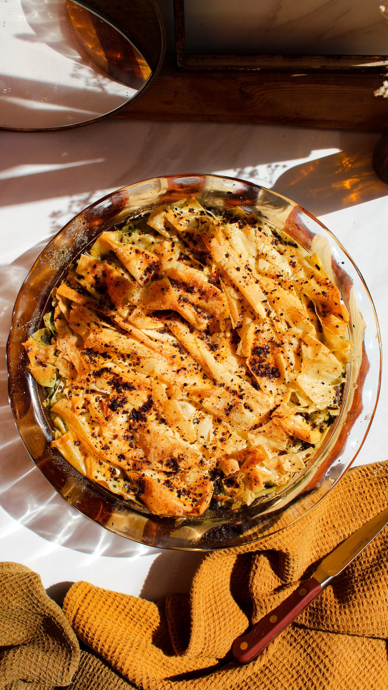 Chermoula Beans Phyllo Pot Pie — Lahb Co. Eats