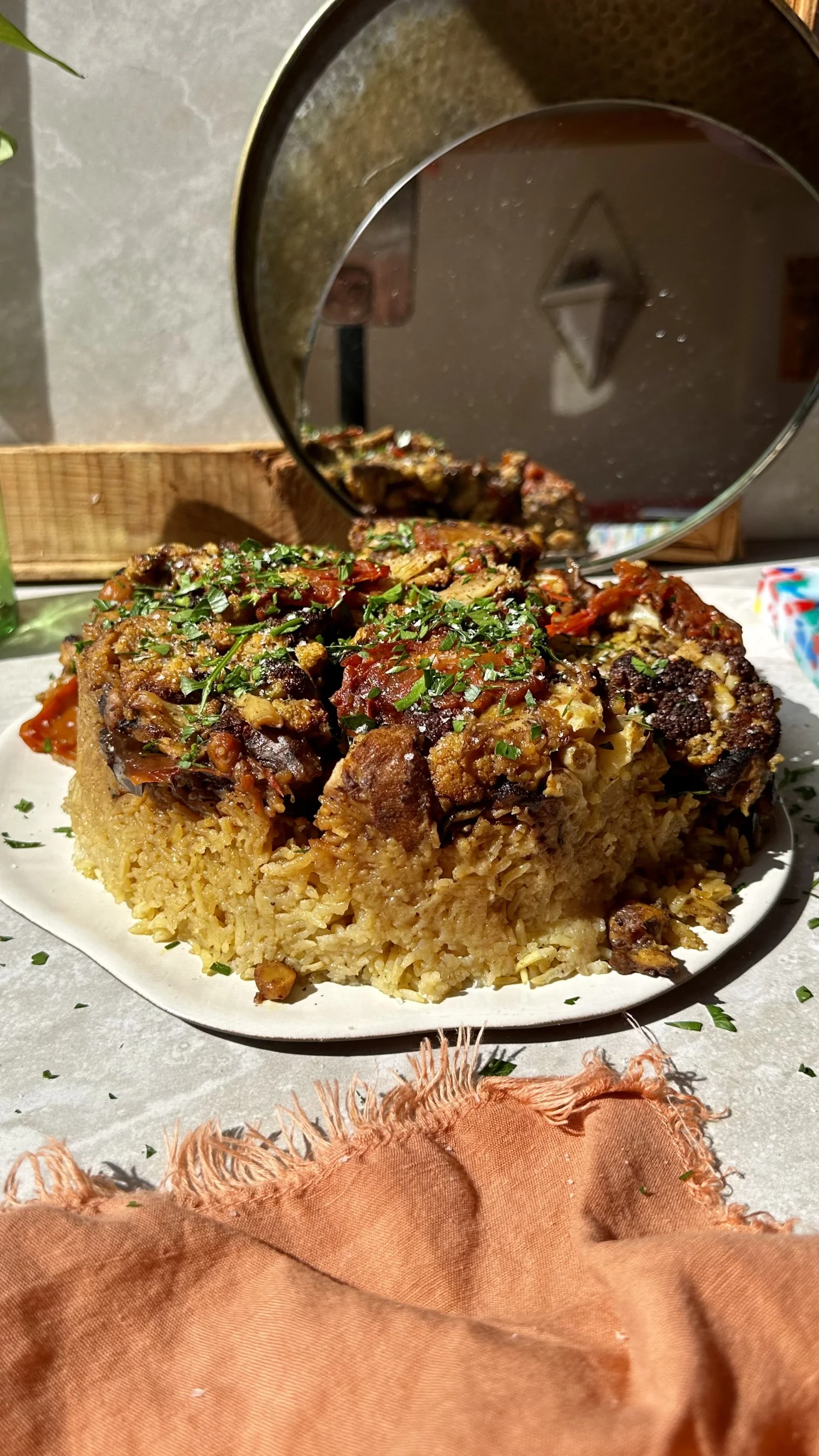 Vegetable Maqloobeh- A Palestinian Rice Dish — Lahb Co. Eats