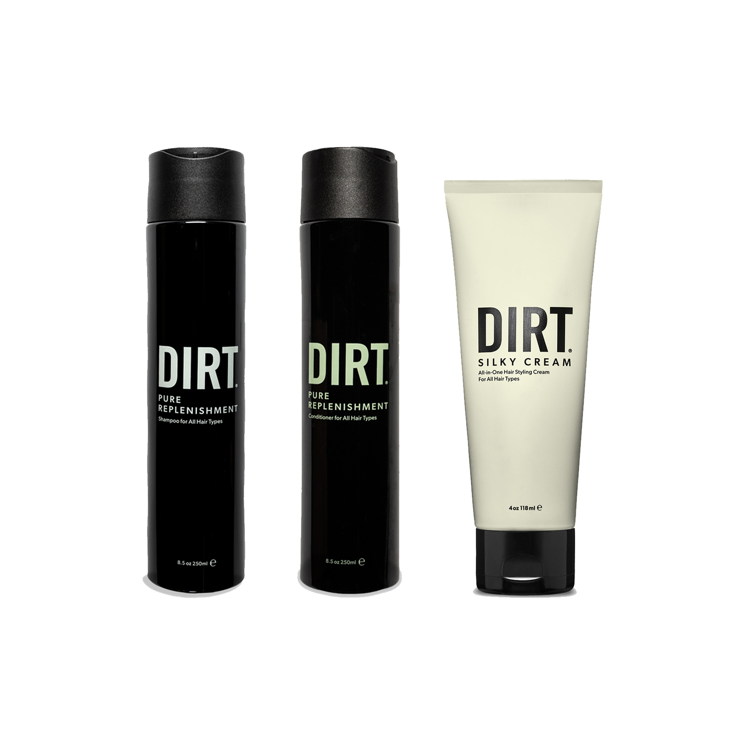 Products | DIRT | Clean Styling for All | Vegan and Cruelty Free