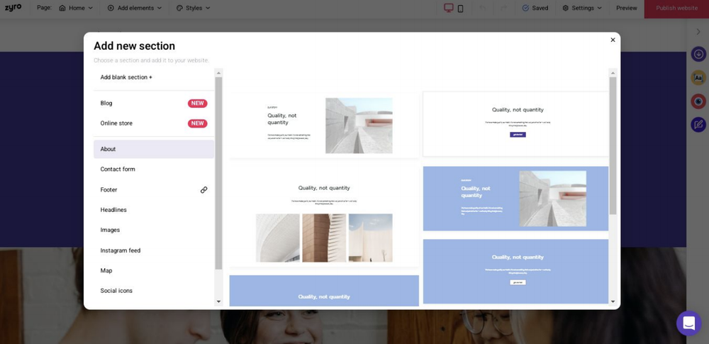Zyro vs Squarespace: Which is better? — One Nine Design | Nonprofit ...
