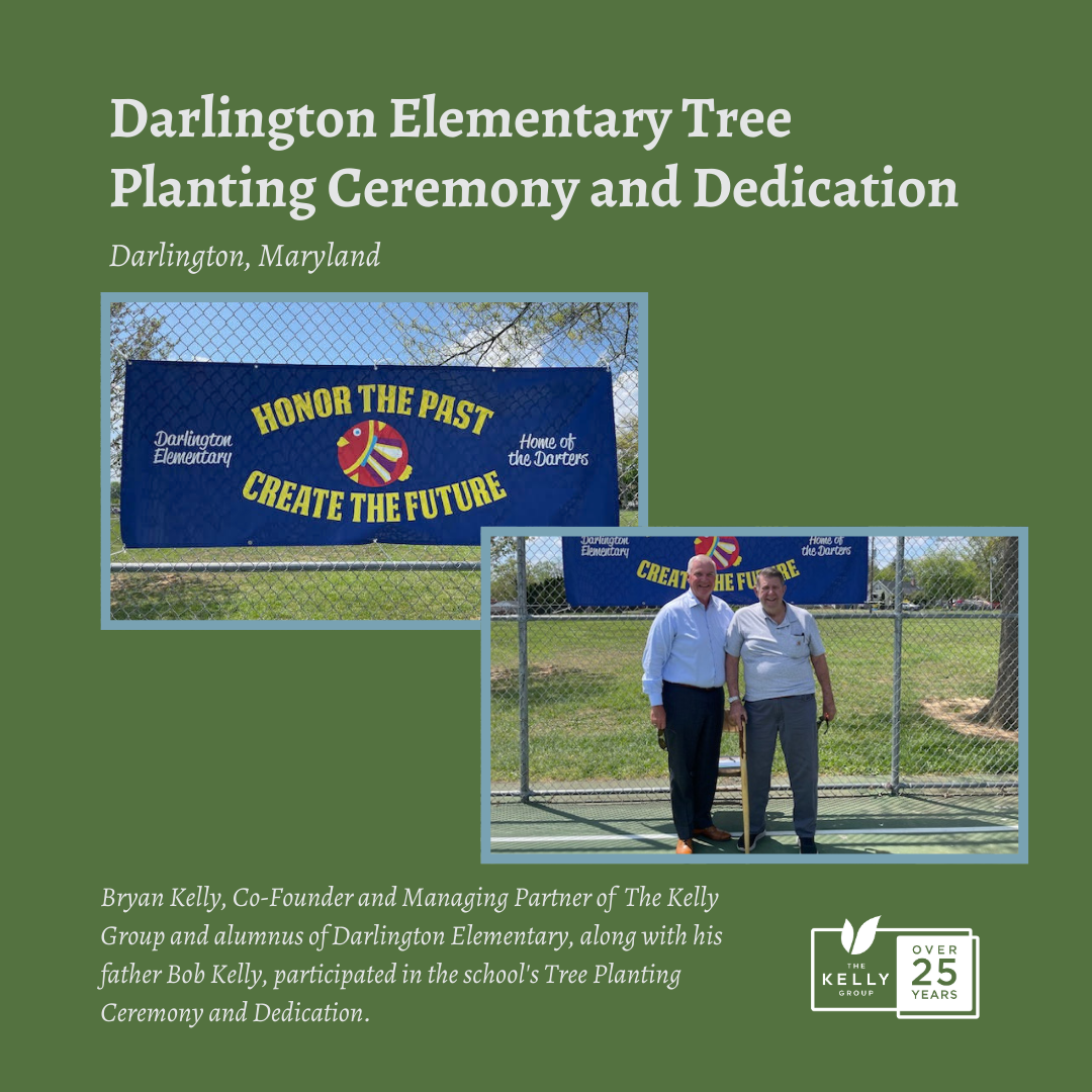 Supporting Tree Planting at Darlington Elementary — The Kelly Group