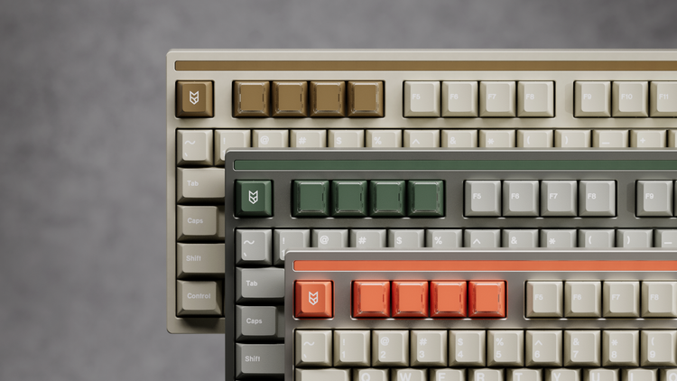 Modern Materials Keycaps — mod musings