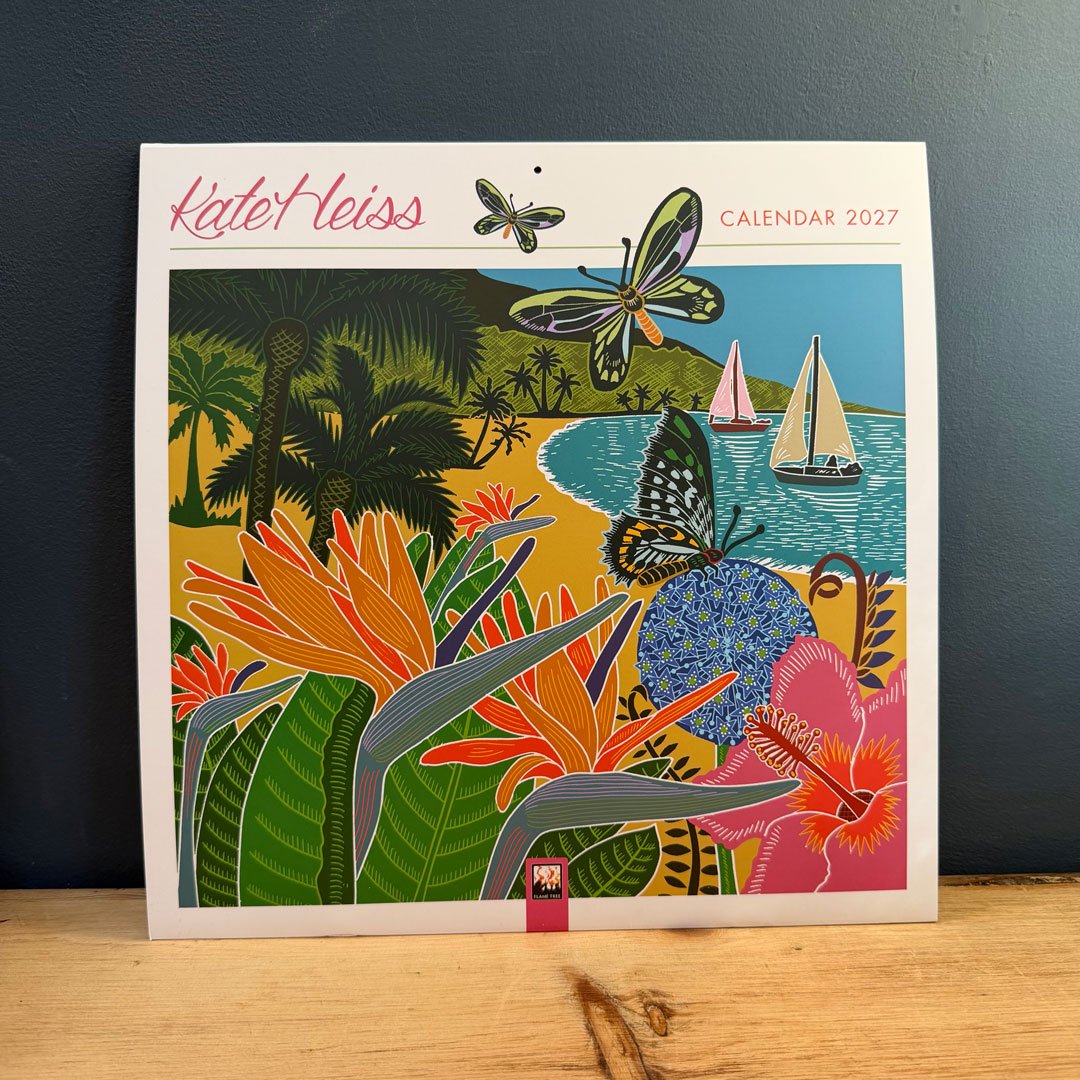 2027 Wall Calendar — KATE HEISS PRINTMAKER & DESIGNER