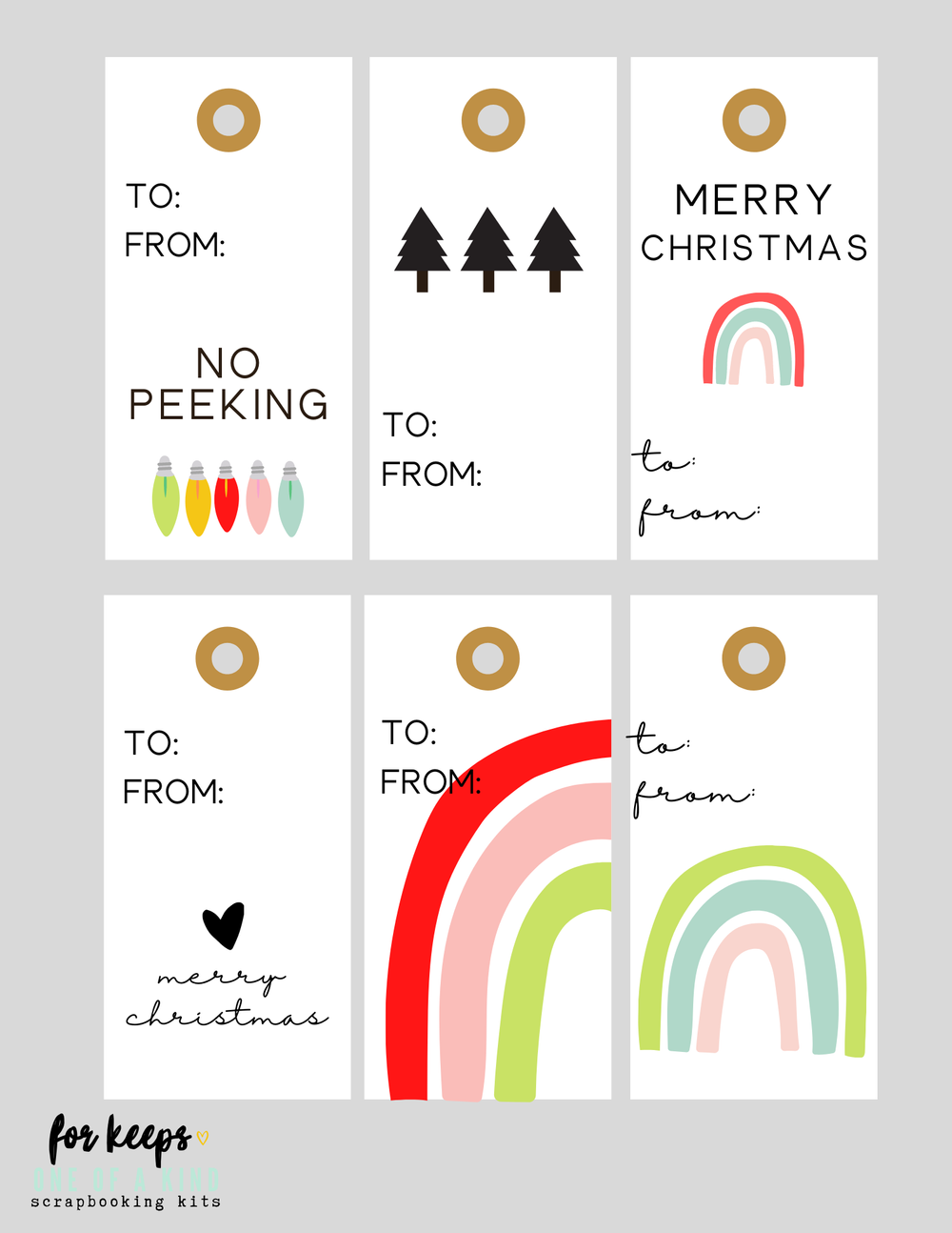 FREE Happy New Year printable — For Keeps