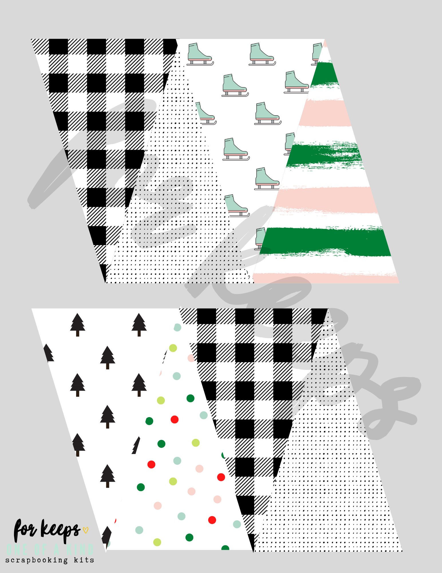 October banner printable — For Keeps