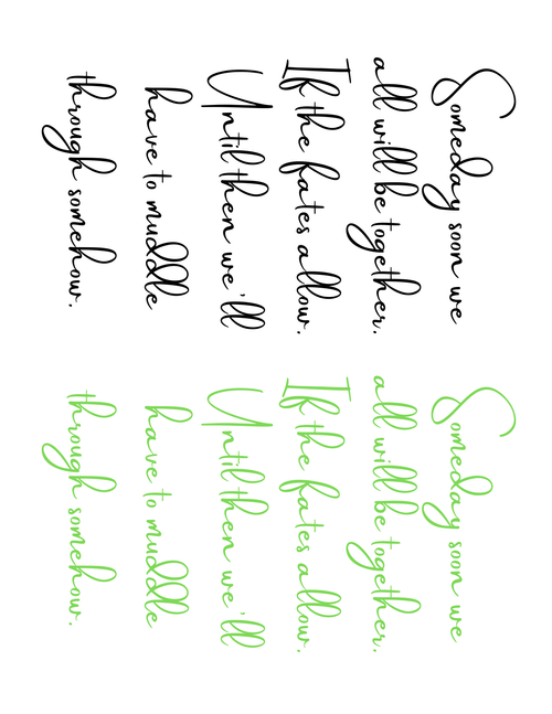 Nature Checklist printable — For Keeps