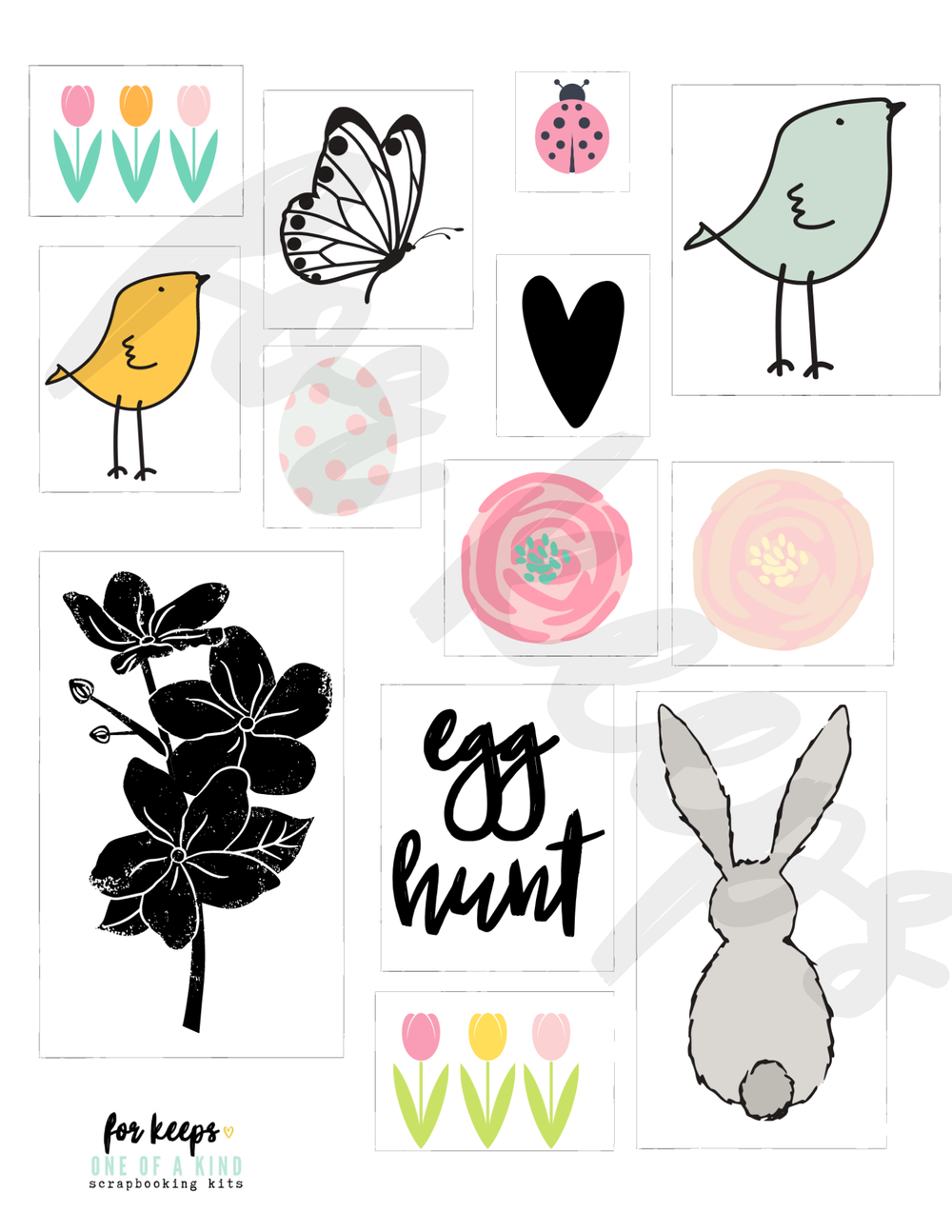 Nature Checklist printable — For Keeps