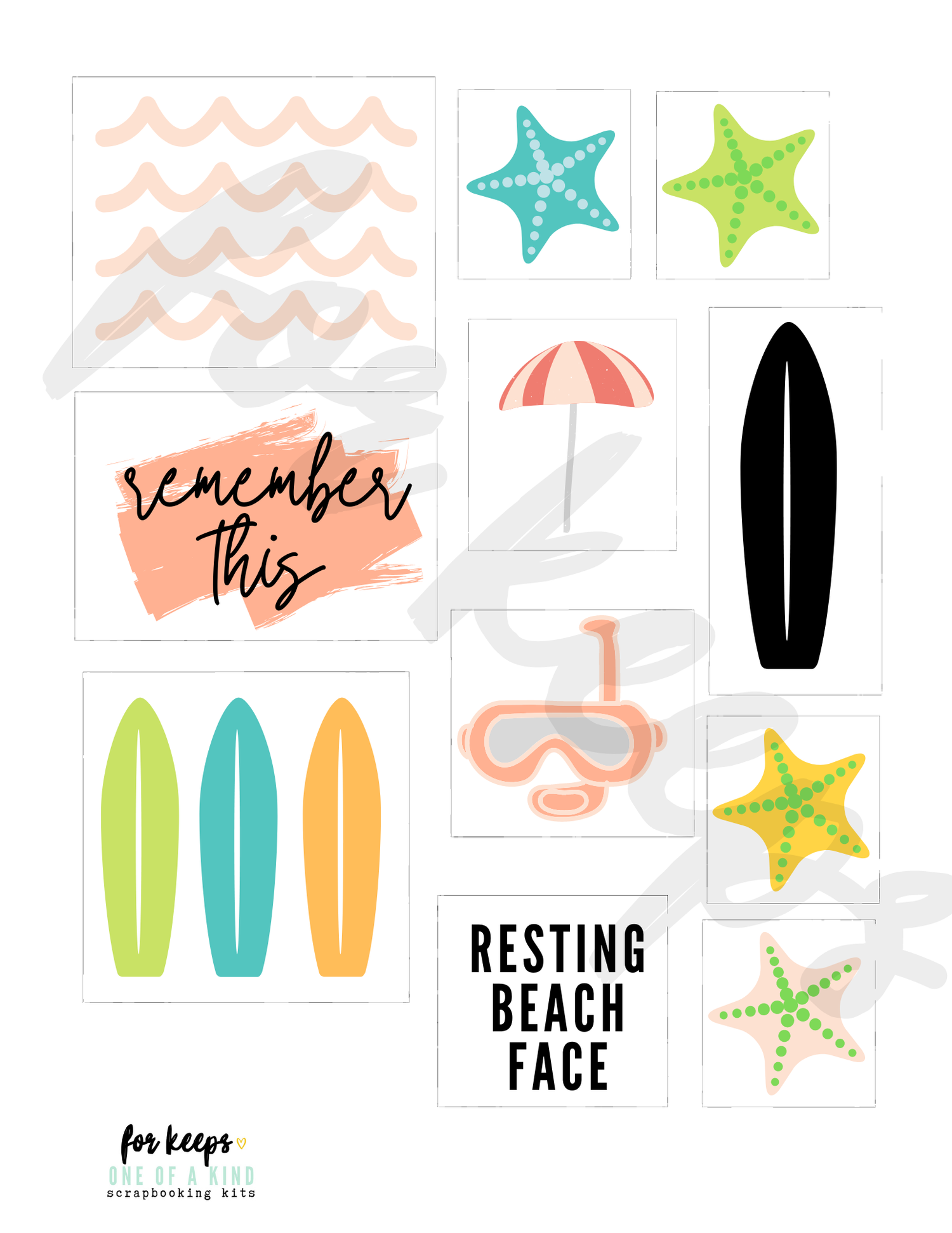 Nature Checklist printable — For Keeps