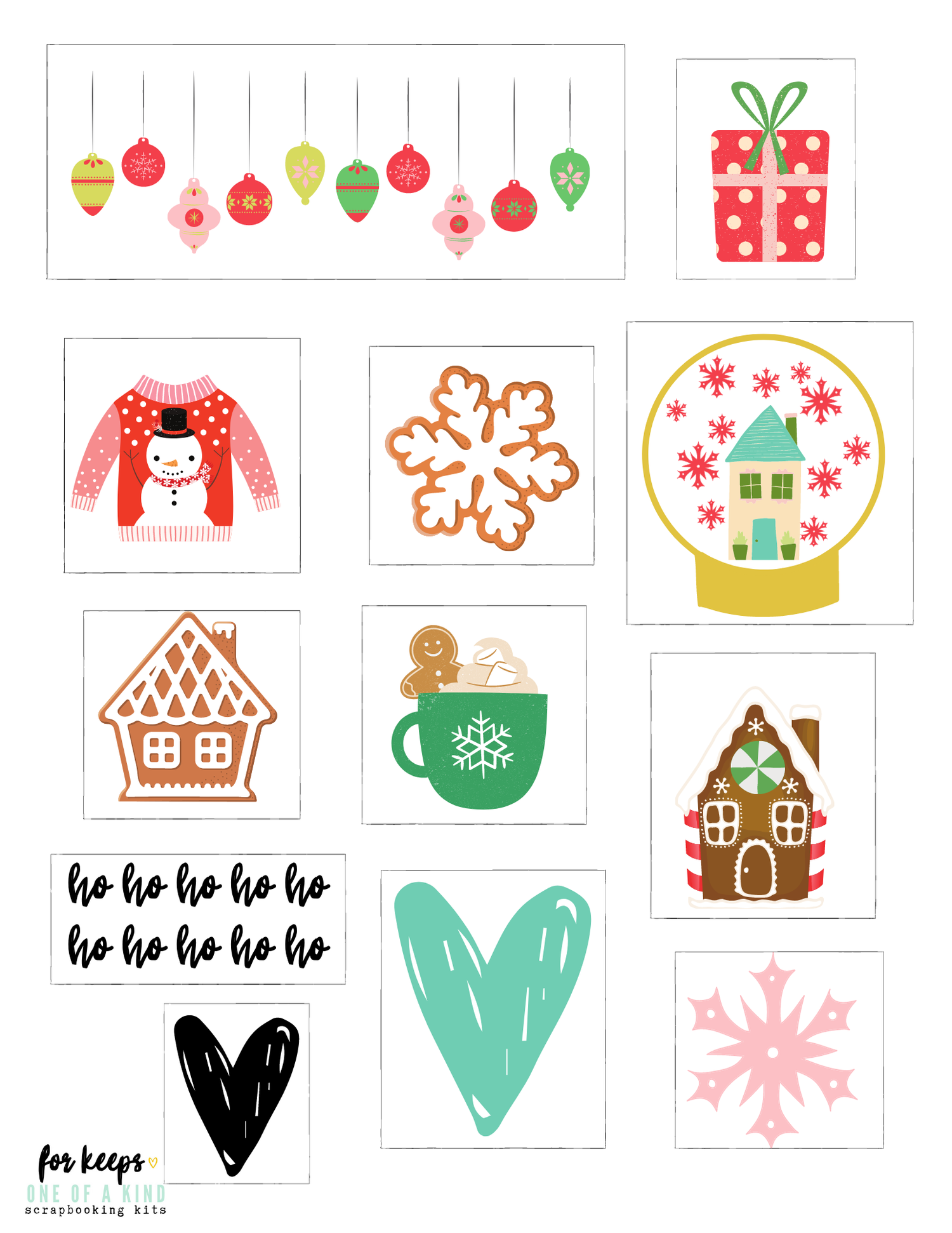 Valentine's Day activity sheet printable — For Keeps