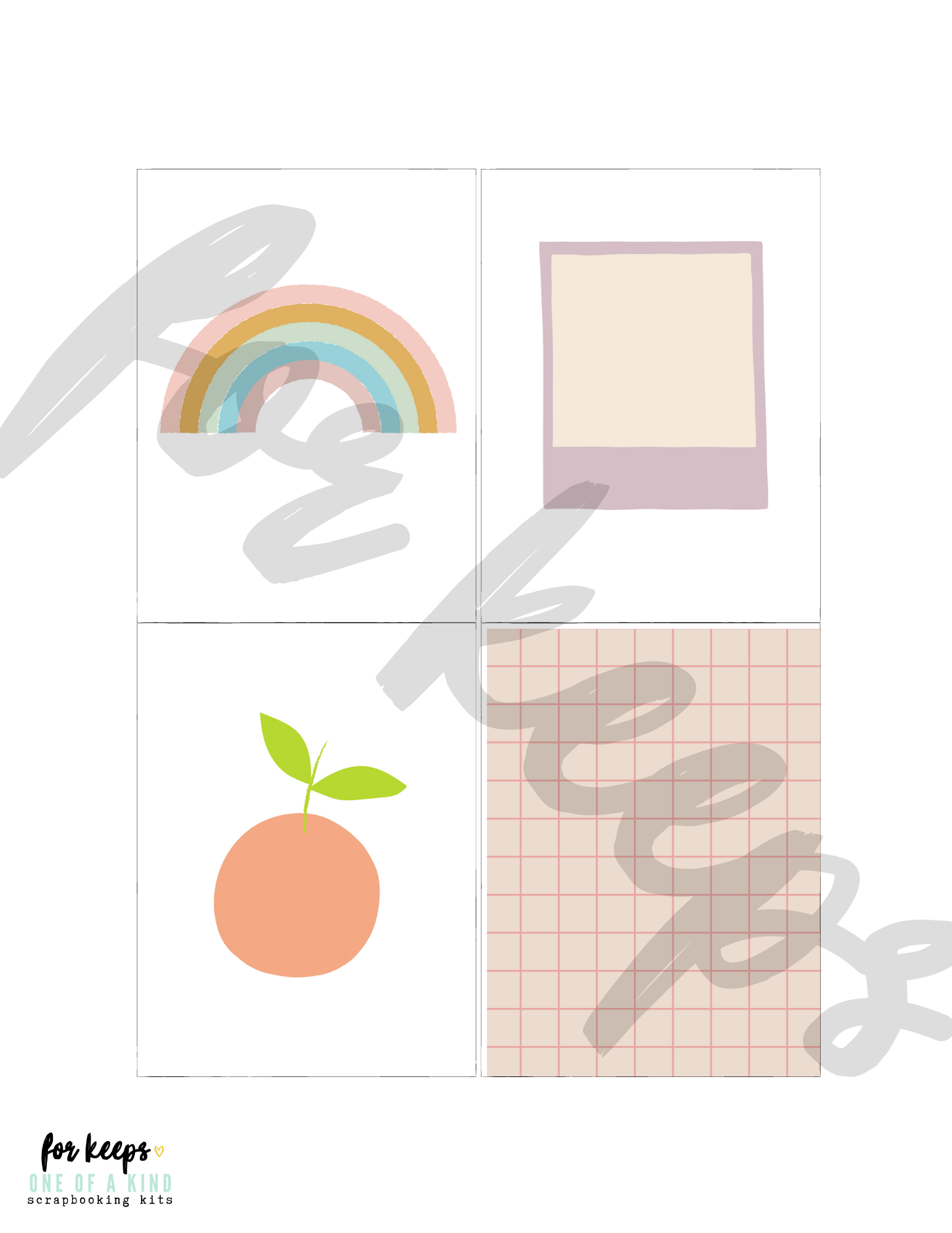 Nature Checklist printable — For Keeps