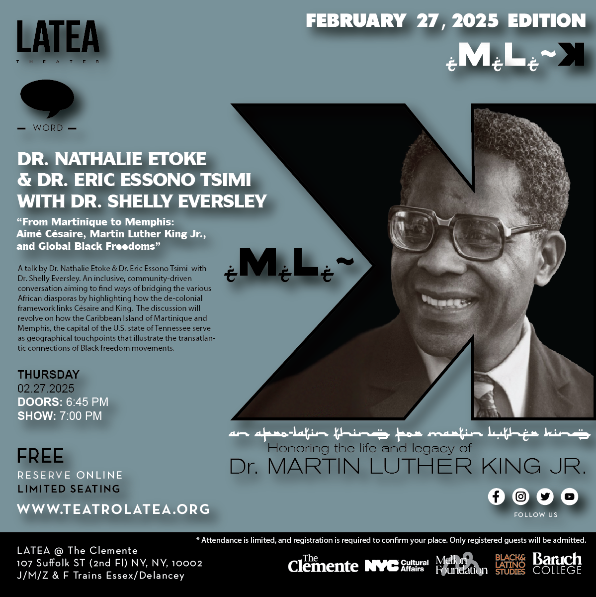 From Martinique to Memphis: Aimé Césaire, Martin Luther King Jr., and ...