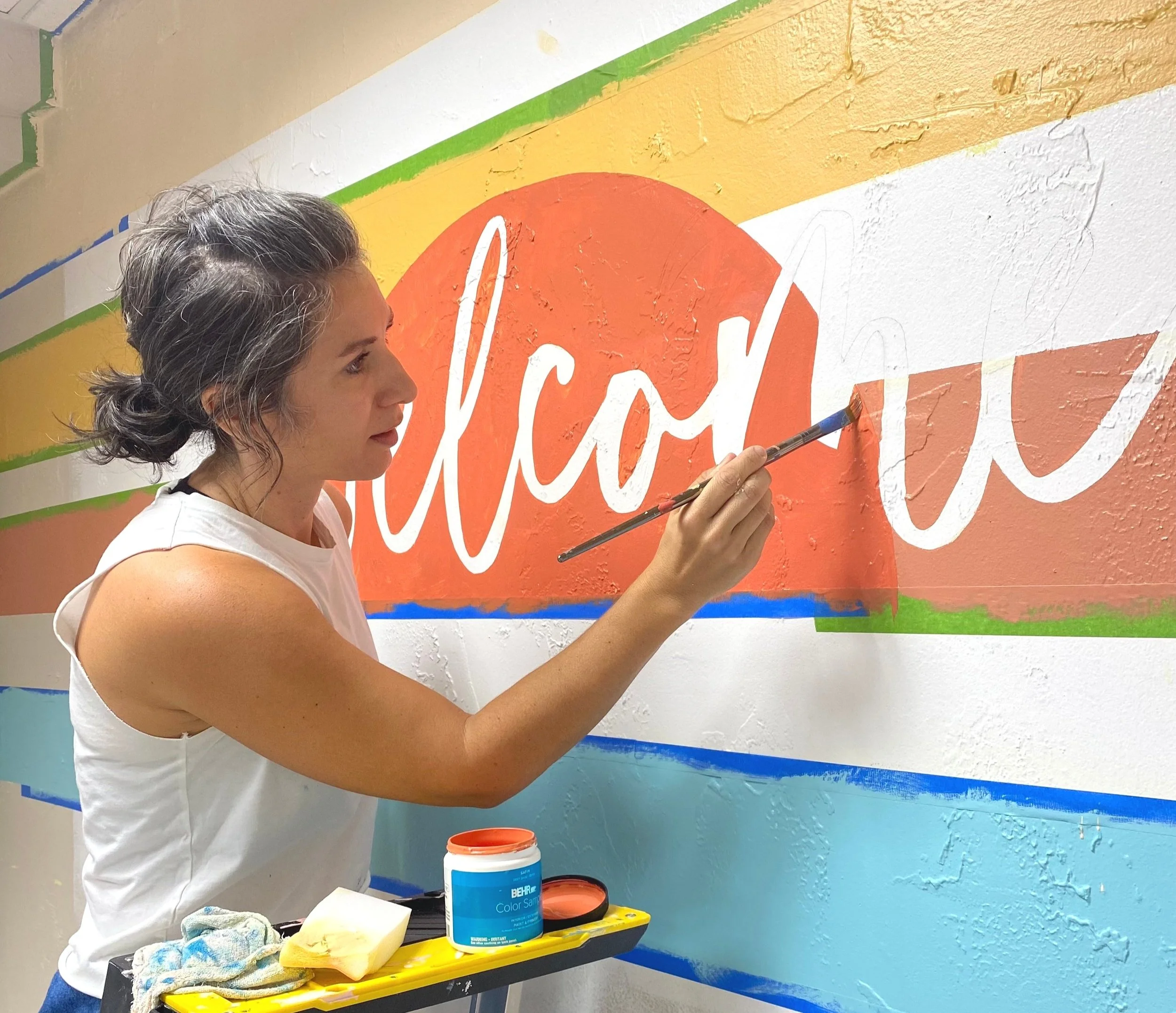 Dani Paint Co | Custom Hand-Painted Murals | Commercial Projects — Dani ...