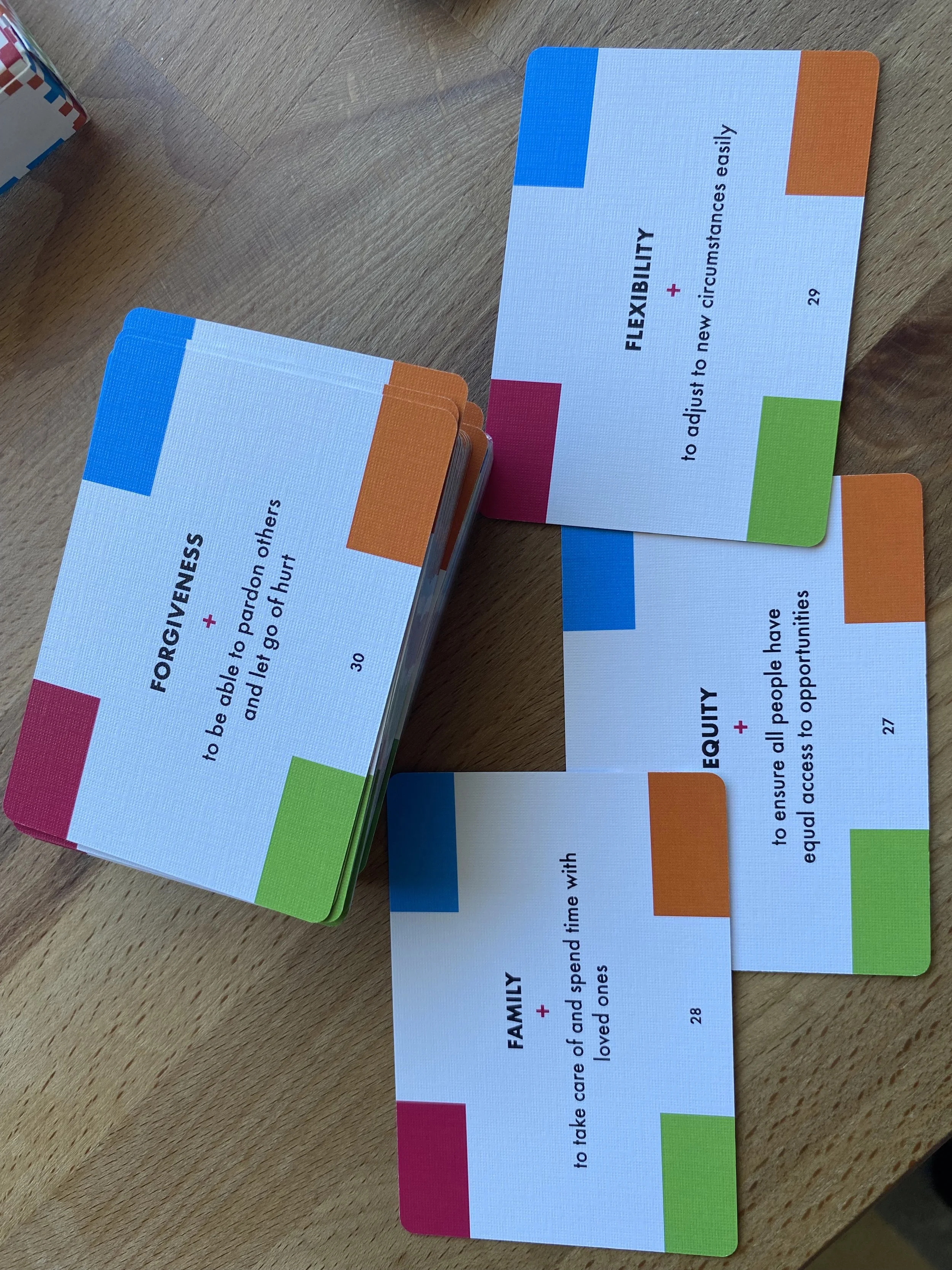 Values Cards — Leadership + Design