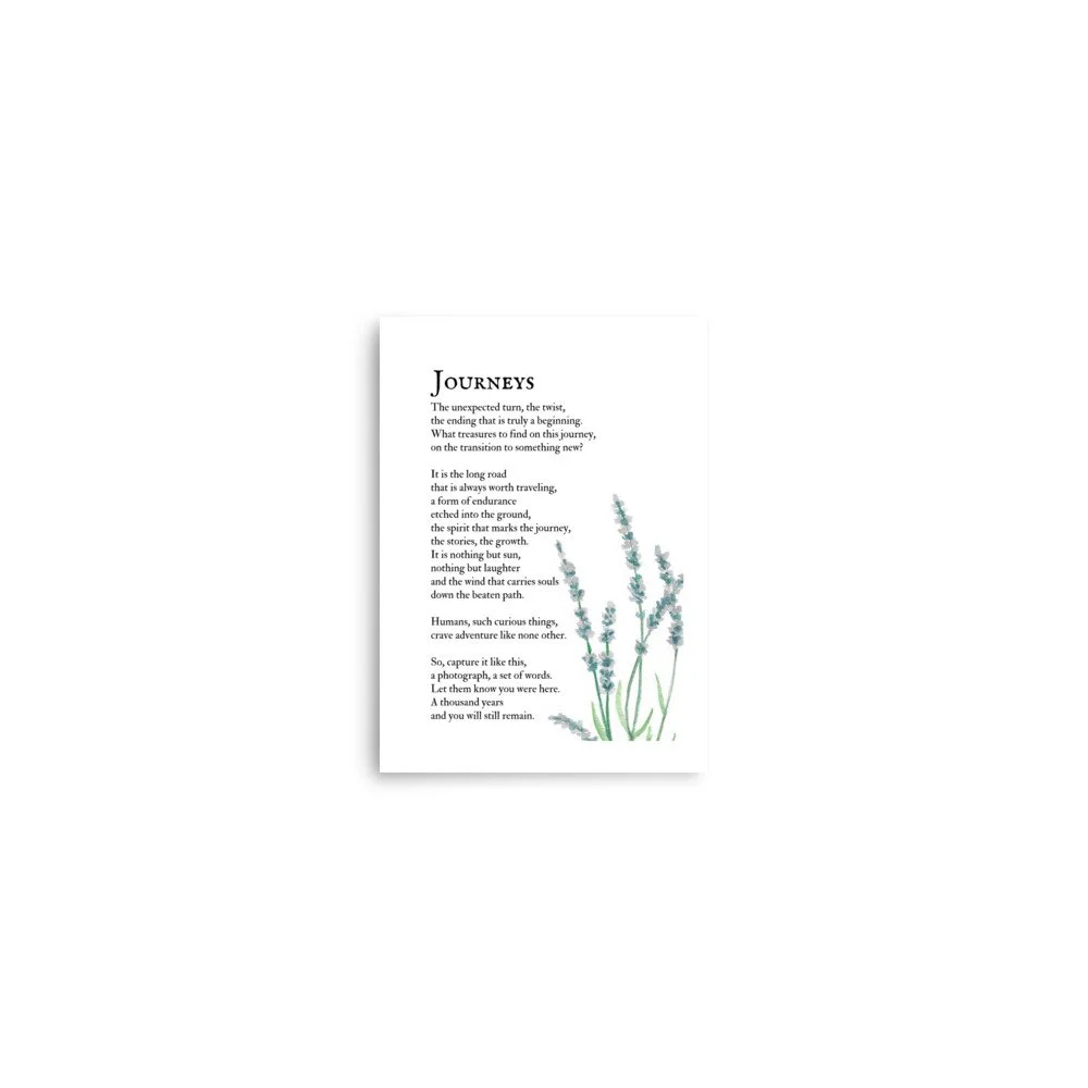 Cabin Dreams - A Poem for Lovers | Poster Print — philosopherbynight ...