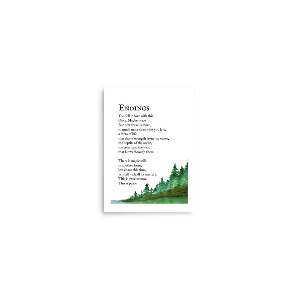 Faraway Dreams - Love Poem, Paper Poster Print, Quote Wall Art, Poetry ...