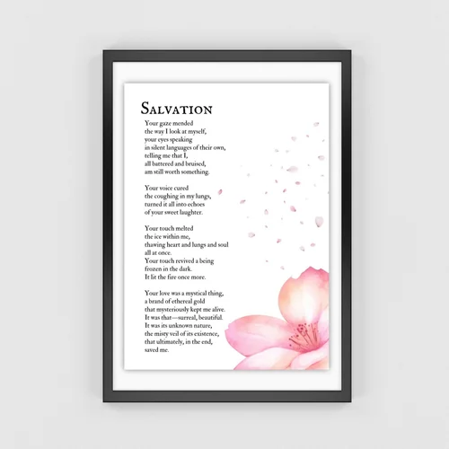 Mother - Motherly Love Poem, Paper Poster Print, Quote Wall Art, Gift ...