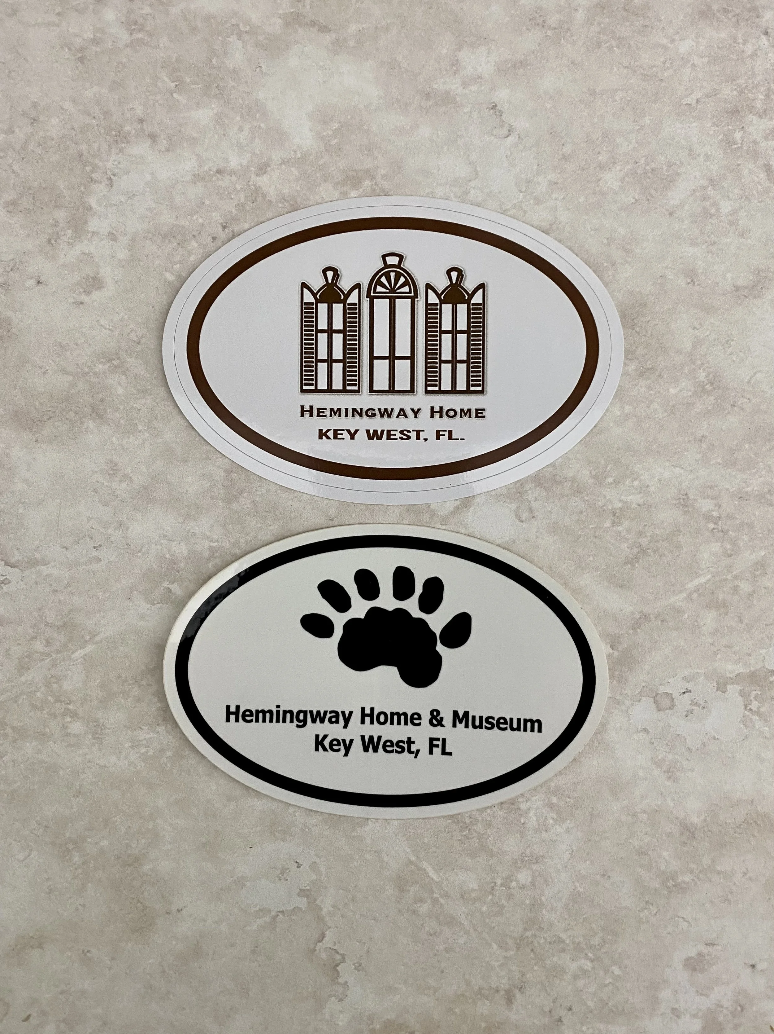 Logo/Paw Stickers — The Hemingway Home & Museum