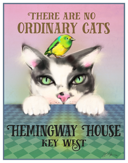 Laura Black Print — The Hemingway Home & Museum