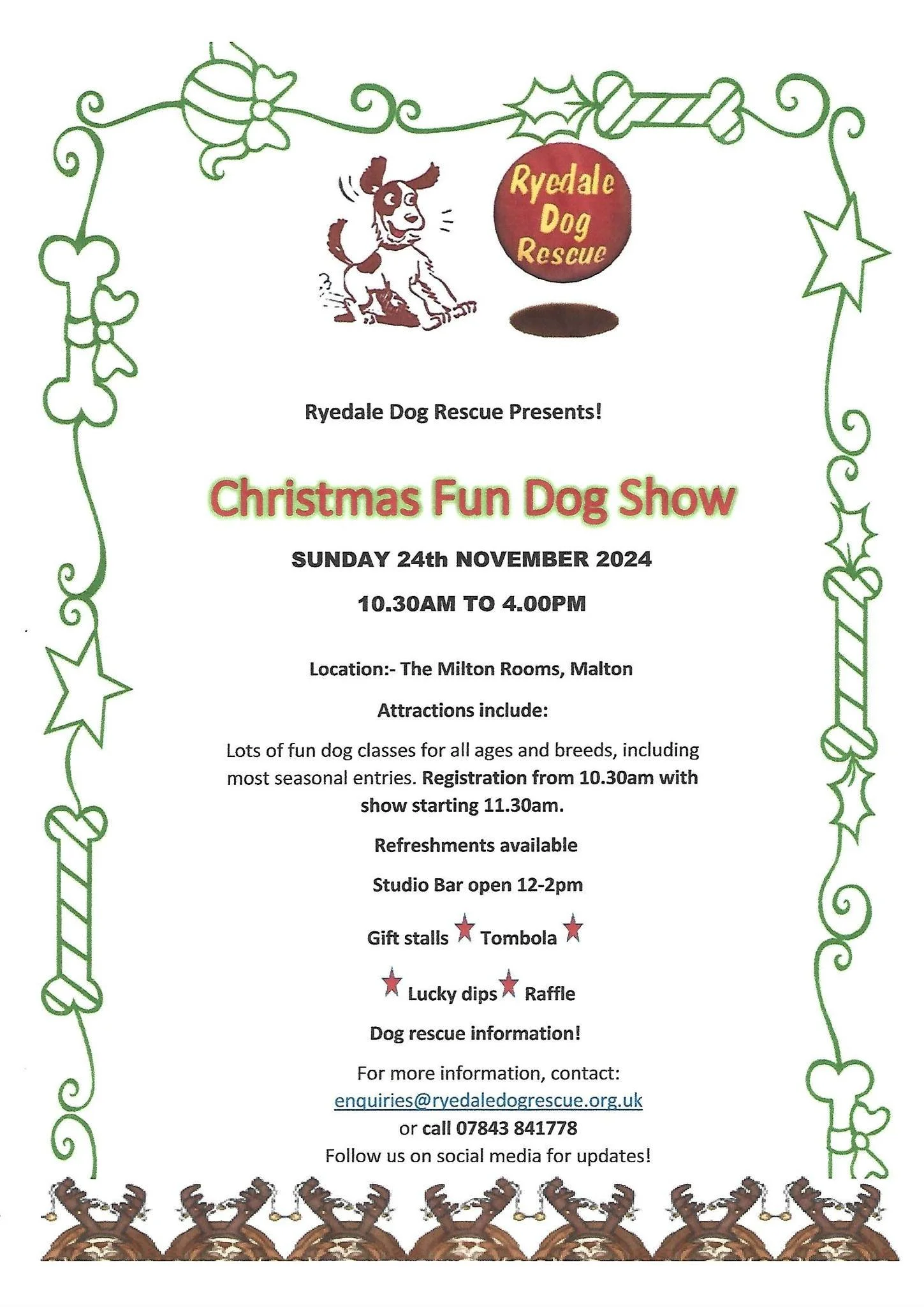 Ryedale Dog Rescue Fun Dog Show — Visit Malton