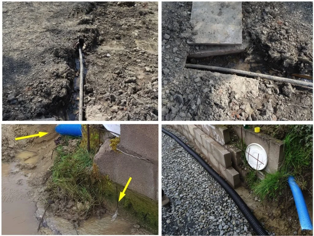 Passive house foundations: insulation — Malvern B&B - Woodlands