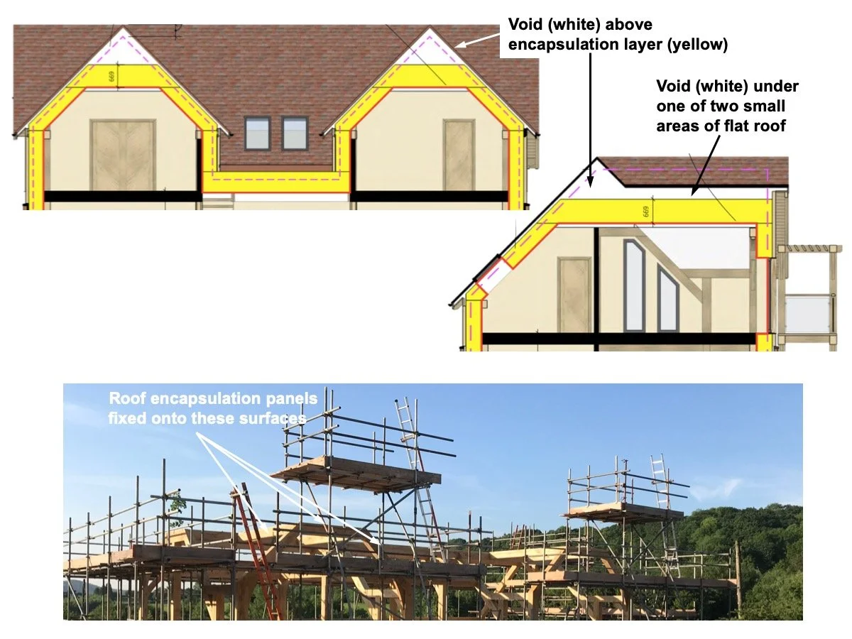 Raising the oak frame: probably the most exciting part of a self-build ...