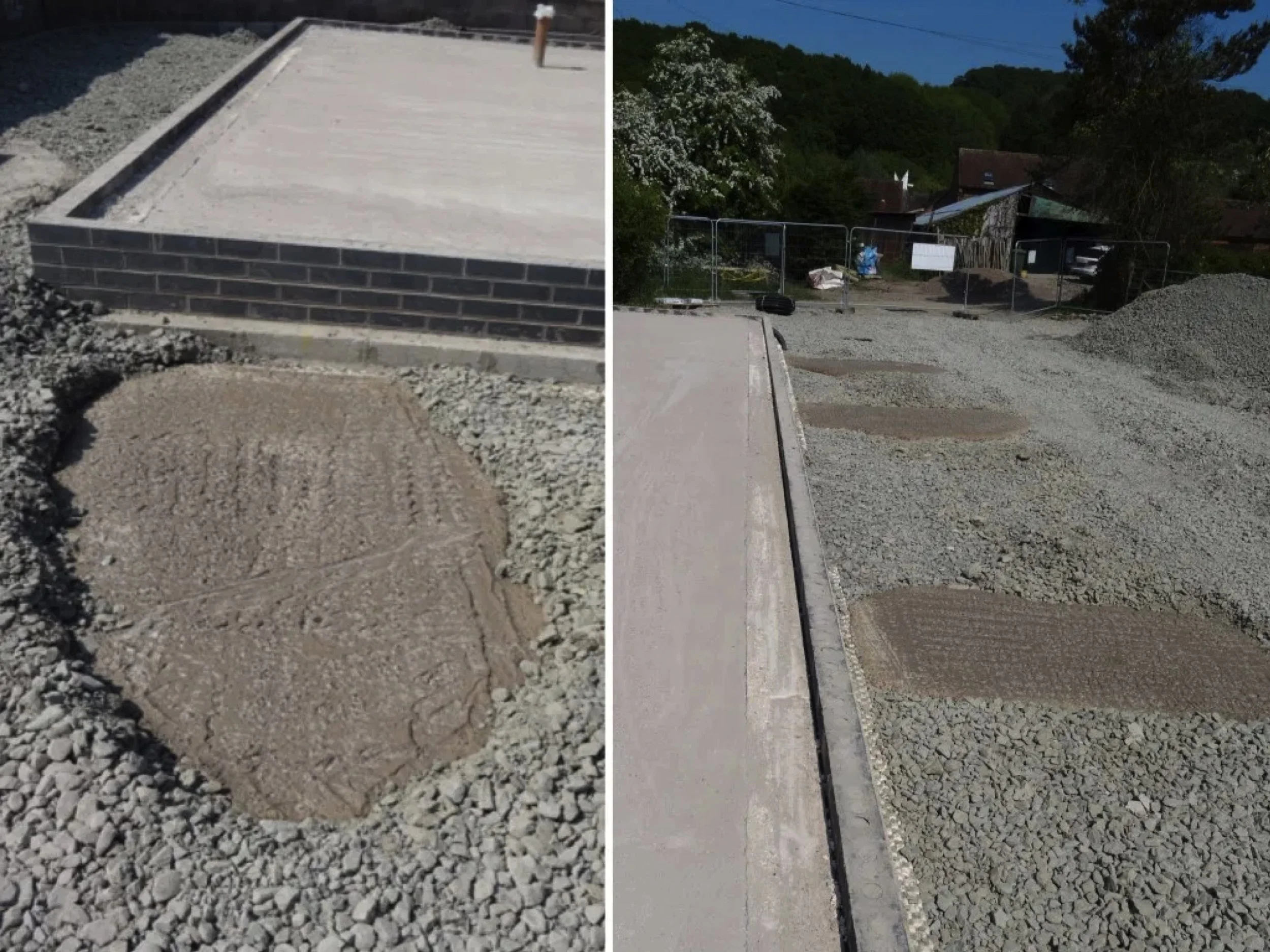 Passive house foundations: insulation — Malvern B&B - Woodlands