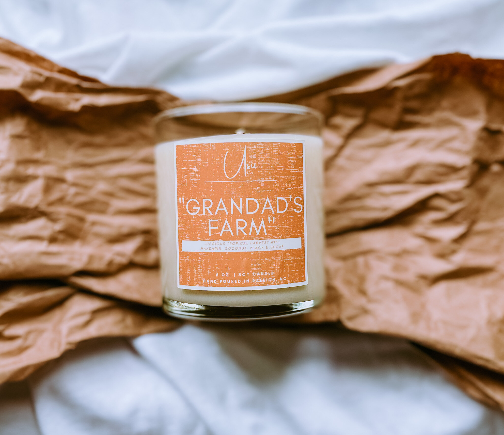 IVY ROSE 8oz Soy Candle—elegant floral blend of rose, sage, pear ...