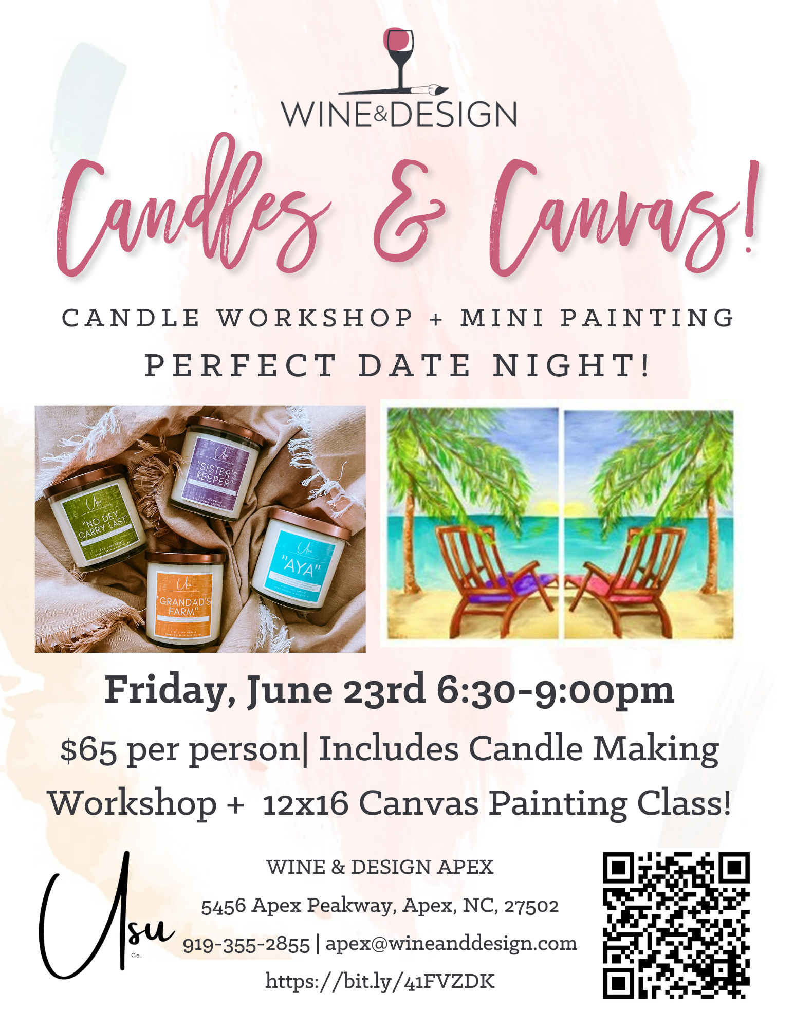 Candles & Canvas: Date Night Candle Making Workshop — Usu Company ...