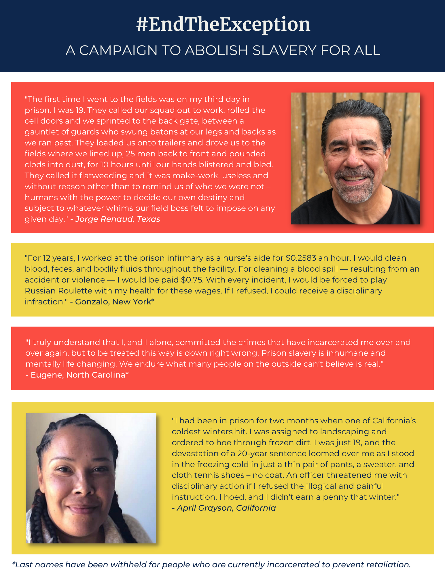 General 3 — #EndTheException