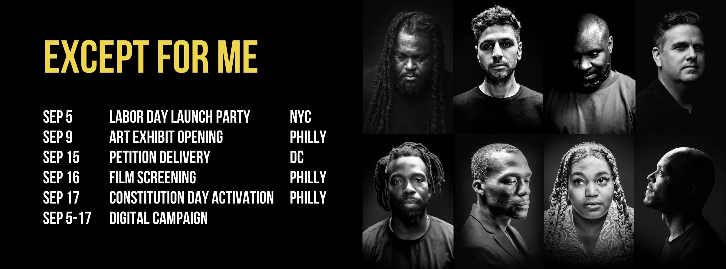 Except For Me — #EndTheException