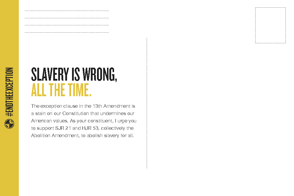 Except For Me — #EndTheException