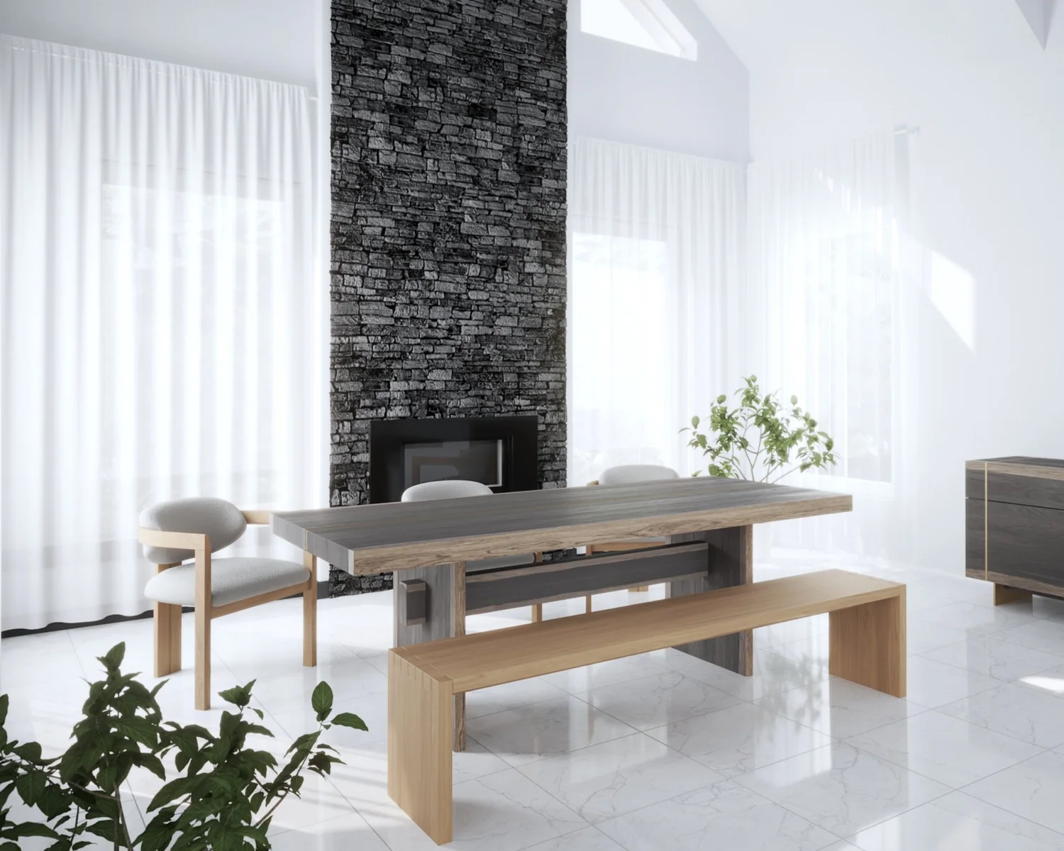 Beams Dining Table — NORD ARIN