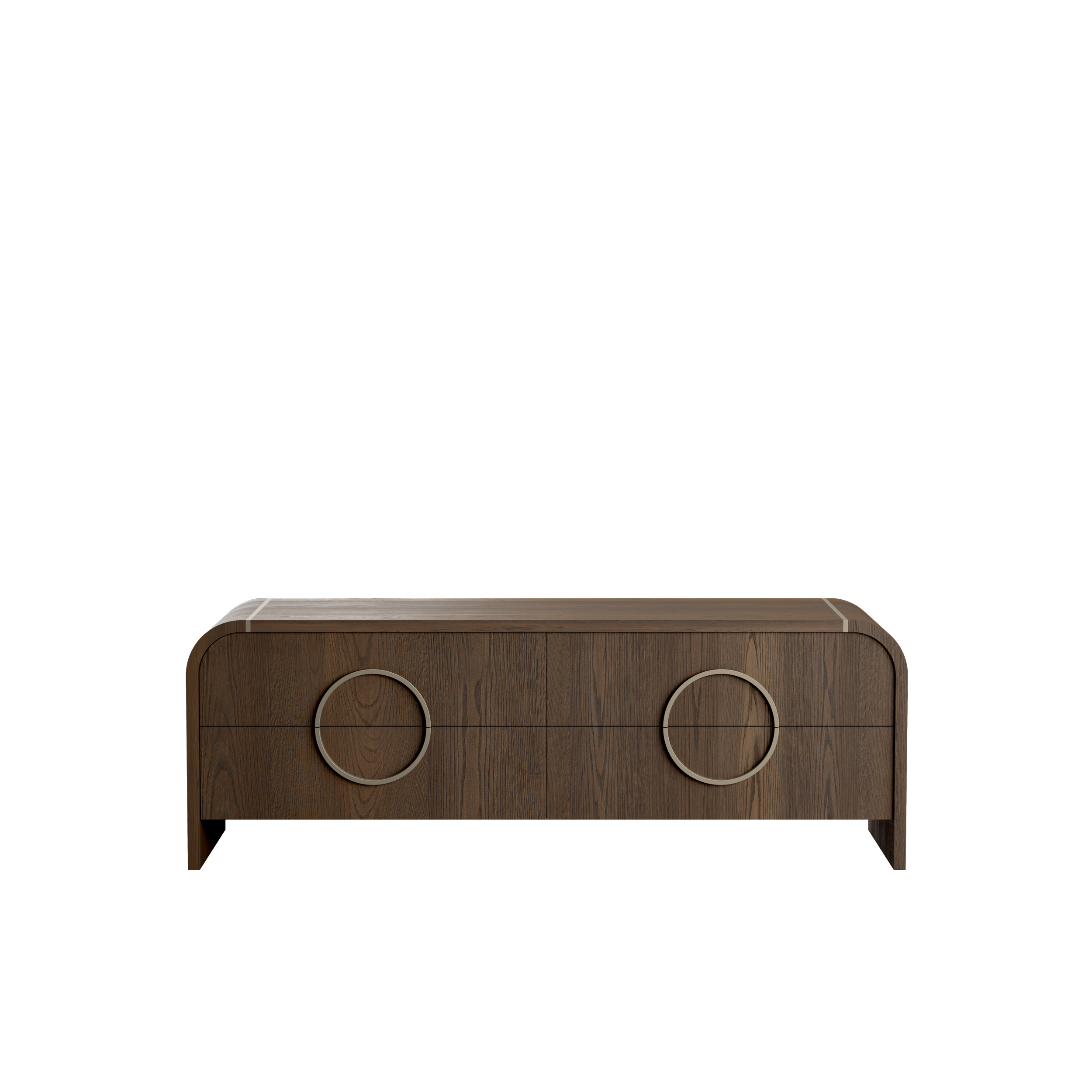 Milano Low Cabinet, Oak — NORD ARIN