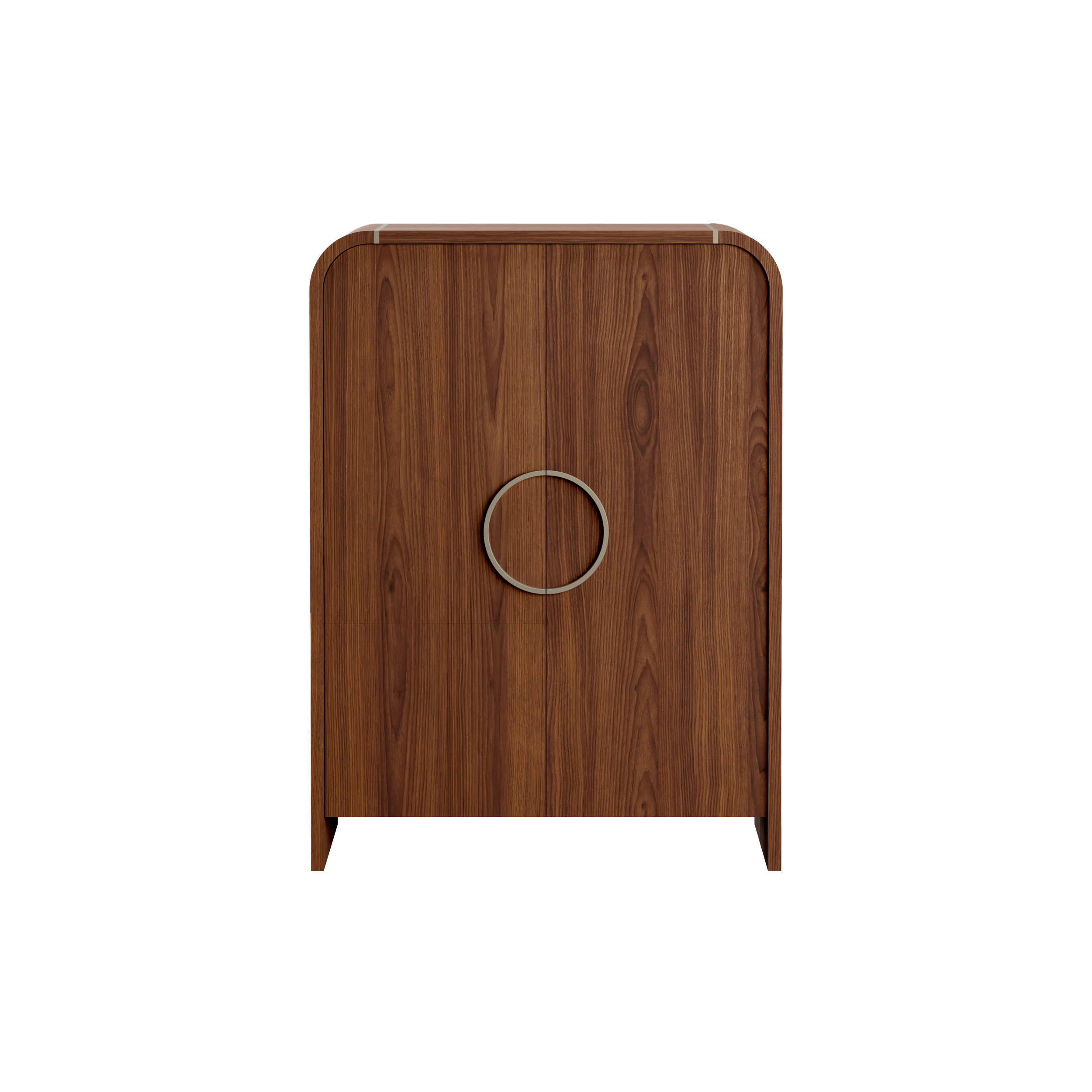 Milano Highboard, American Walnut — NORD ARIN