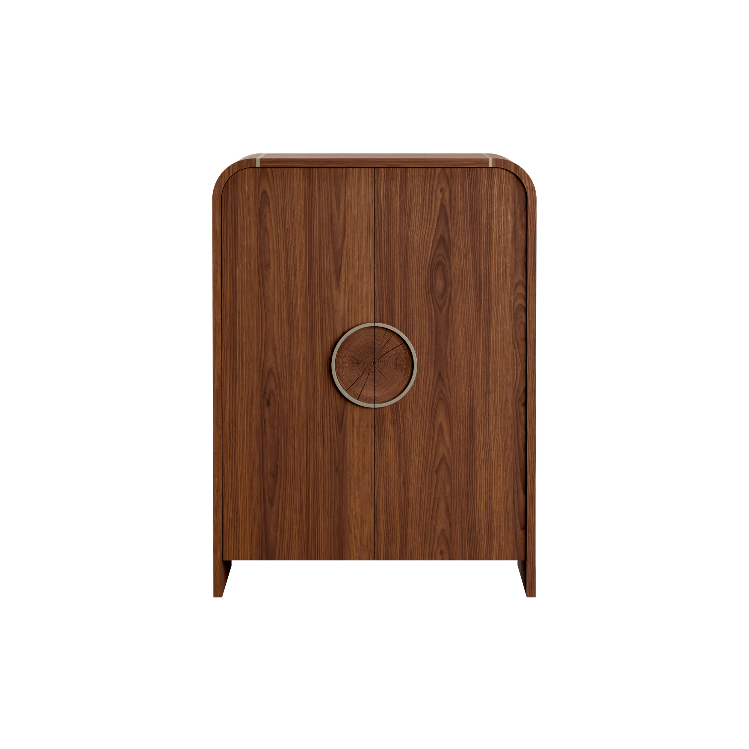 Milano Highboard, American Walnut — NORD ARIN