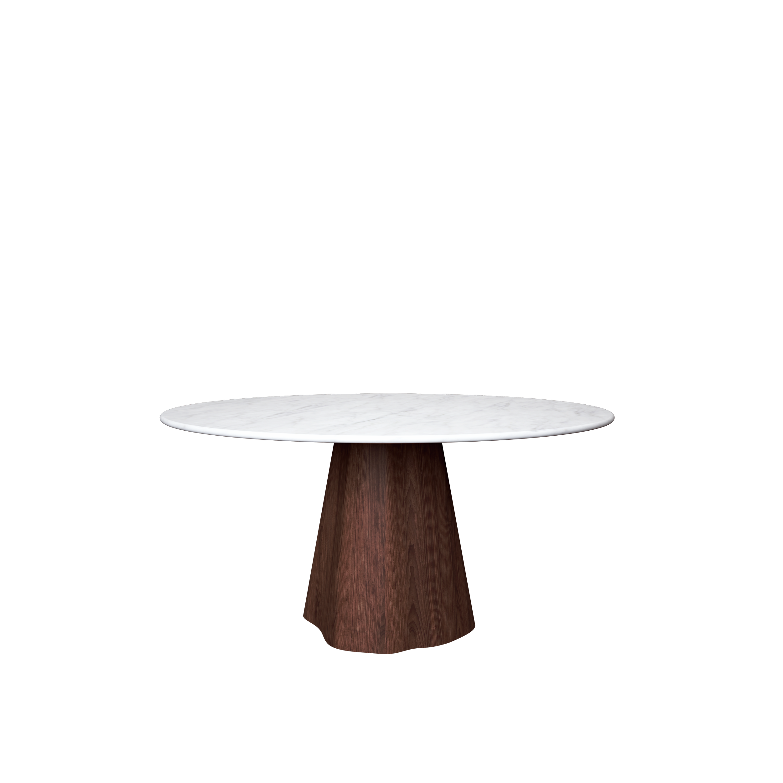 Marilyn Round Dining Table, Oak & Ceramic — NORD ARIN