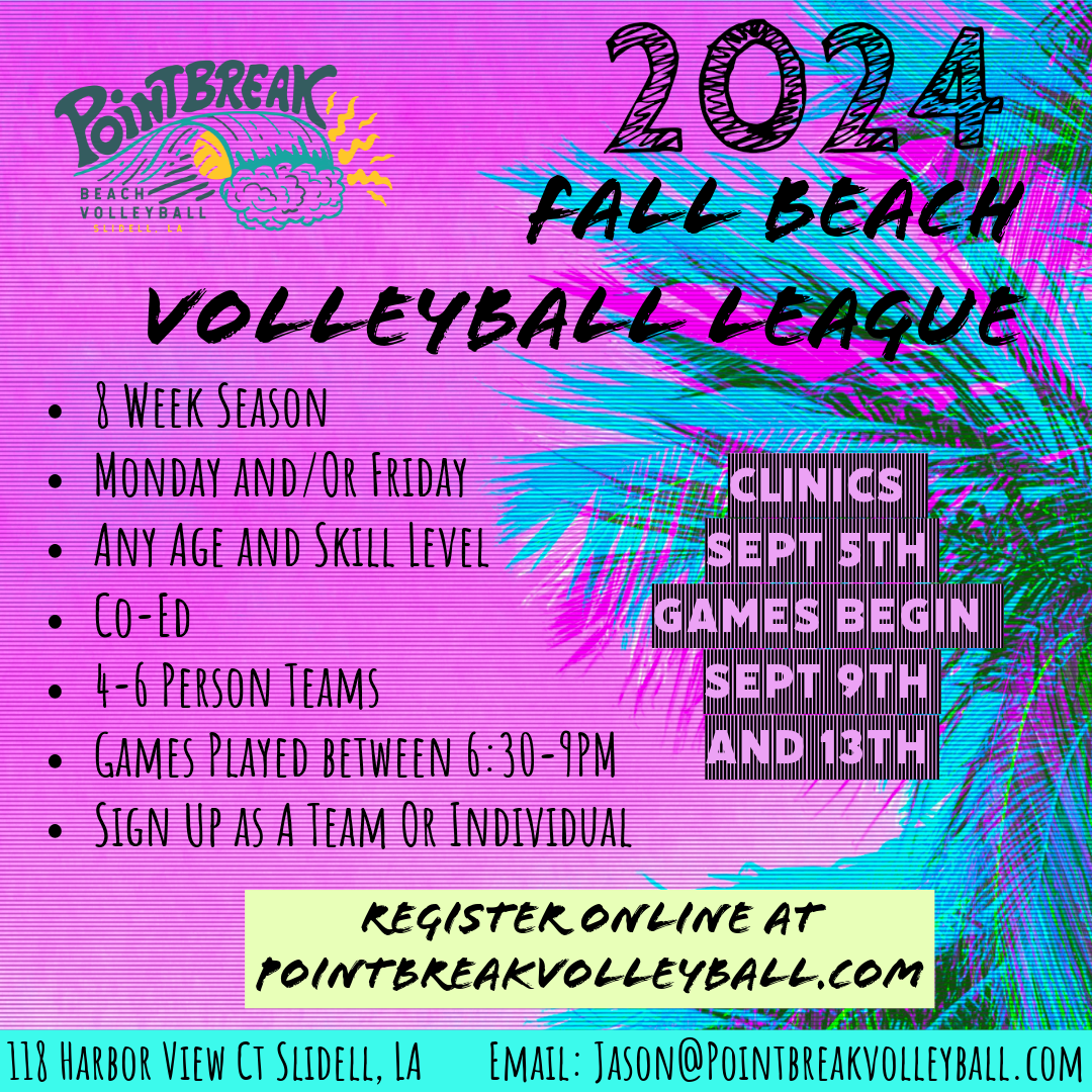 Leagues — Point Break Volleyball