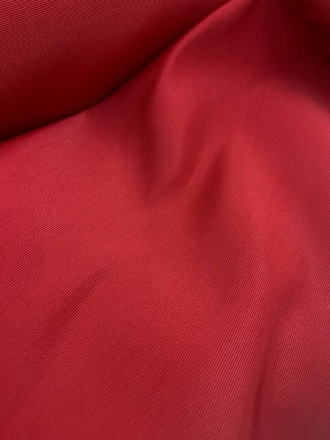 Tissu faille de coton rouge - Generaldiff