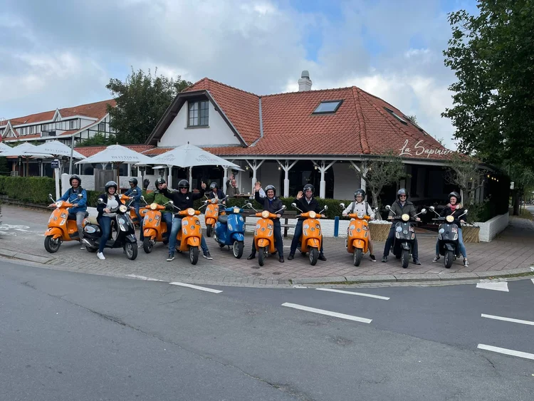 Vespa Tours Brugge