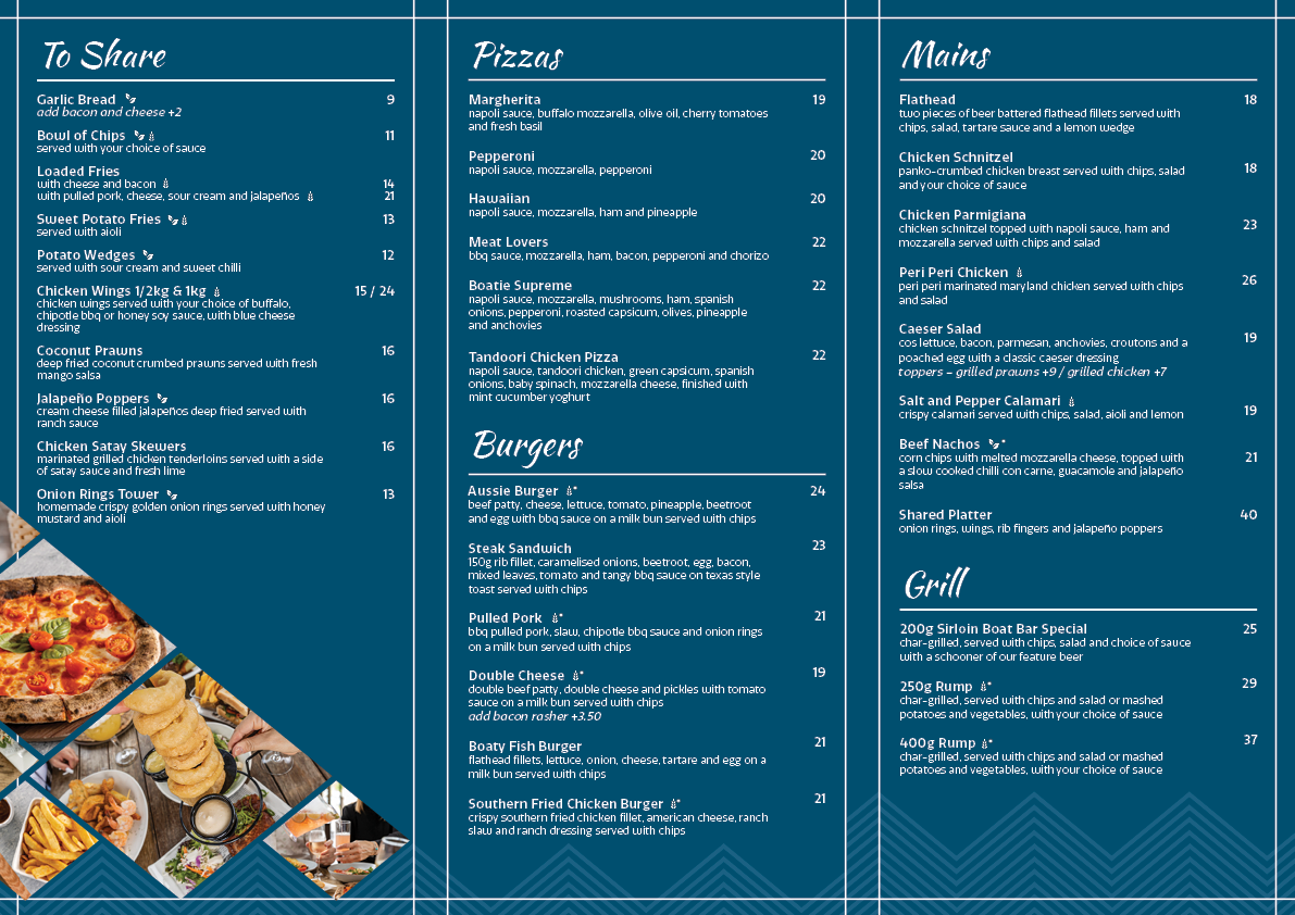 Boathouse Menu